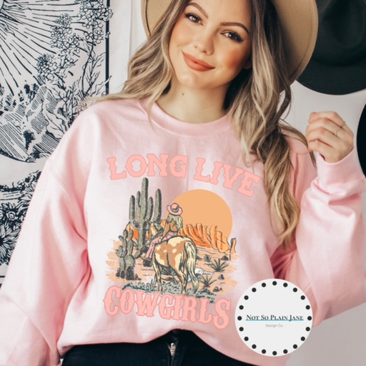 Long Live Cowgirls DTF Transfer | Inspire Uplift