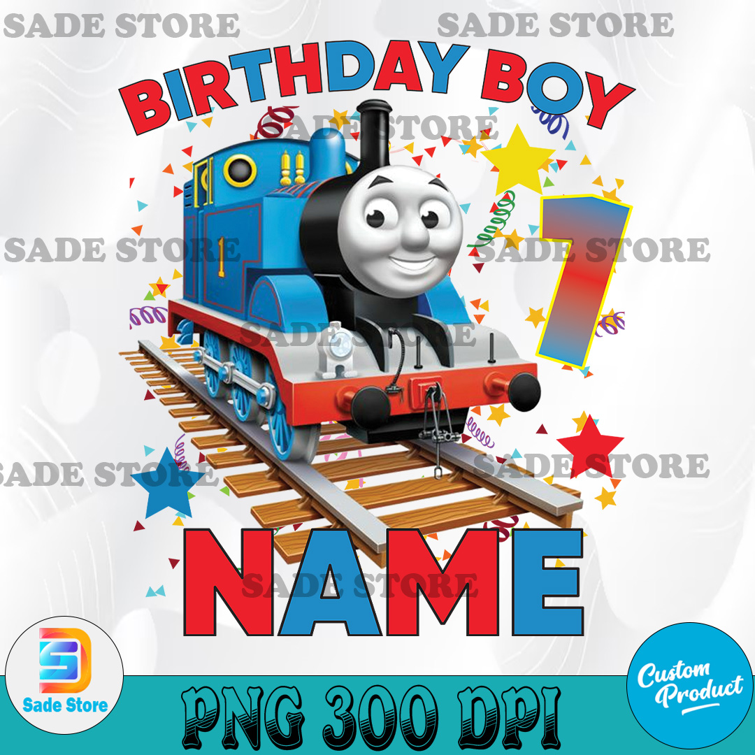 Thomas the Train Birthday Family custom SVG, Thomas the Trai | Inspire ...