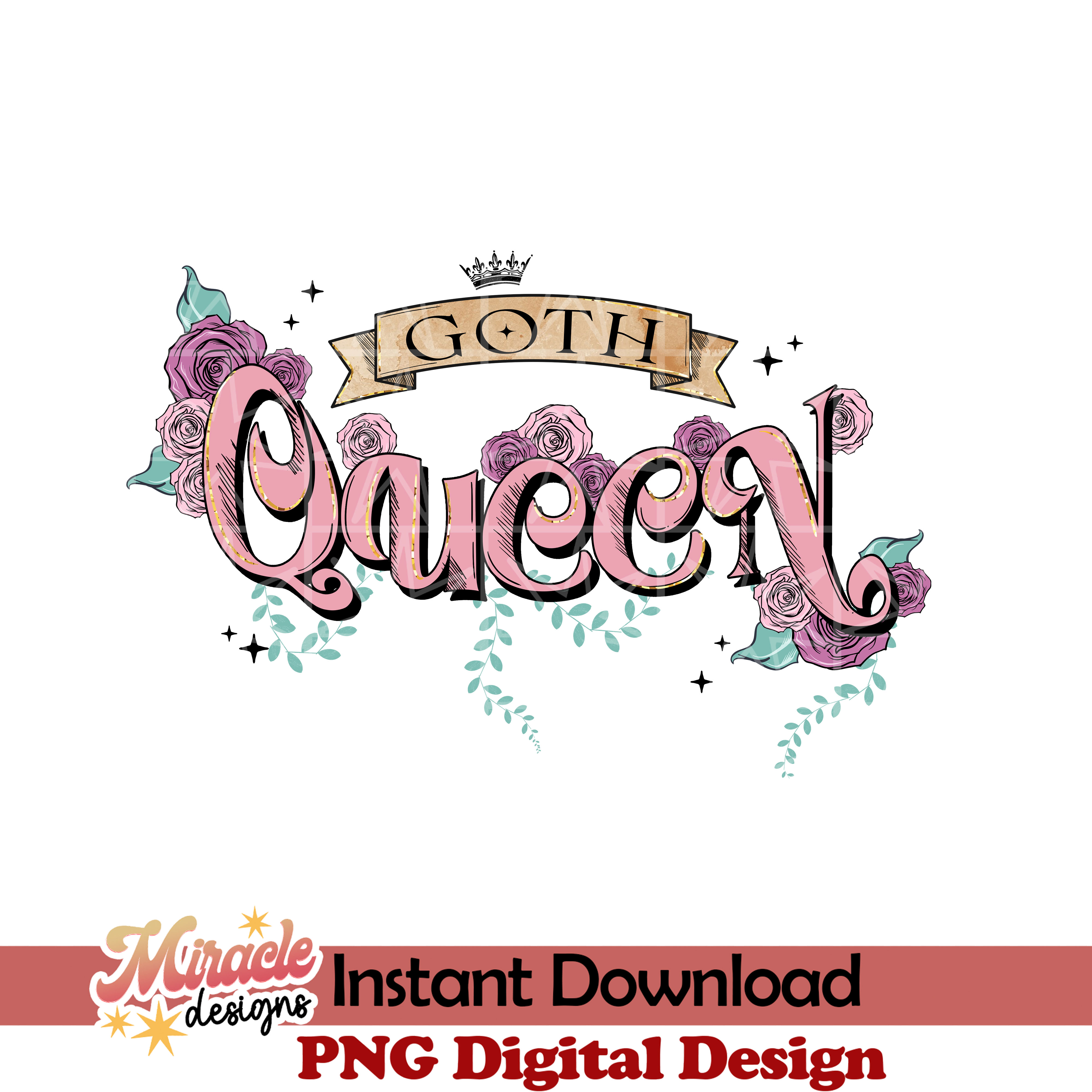 Goth Queen sublimation | Inspire Uplift