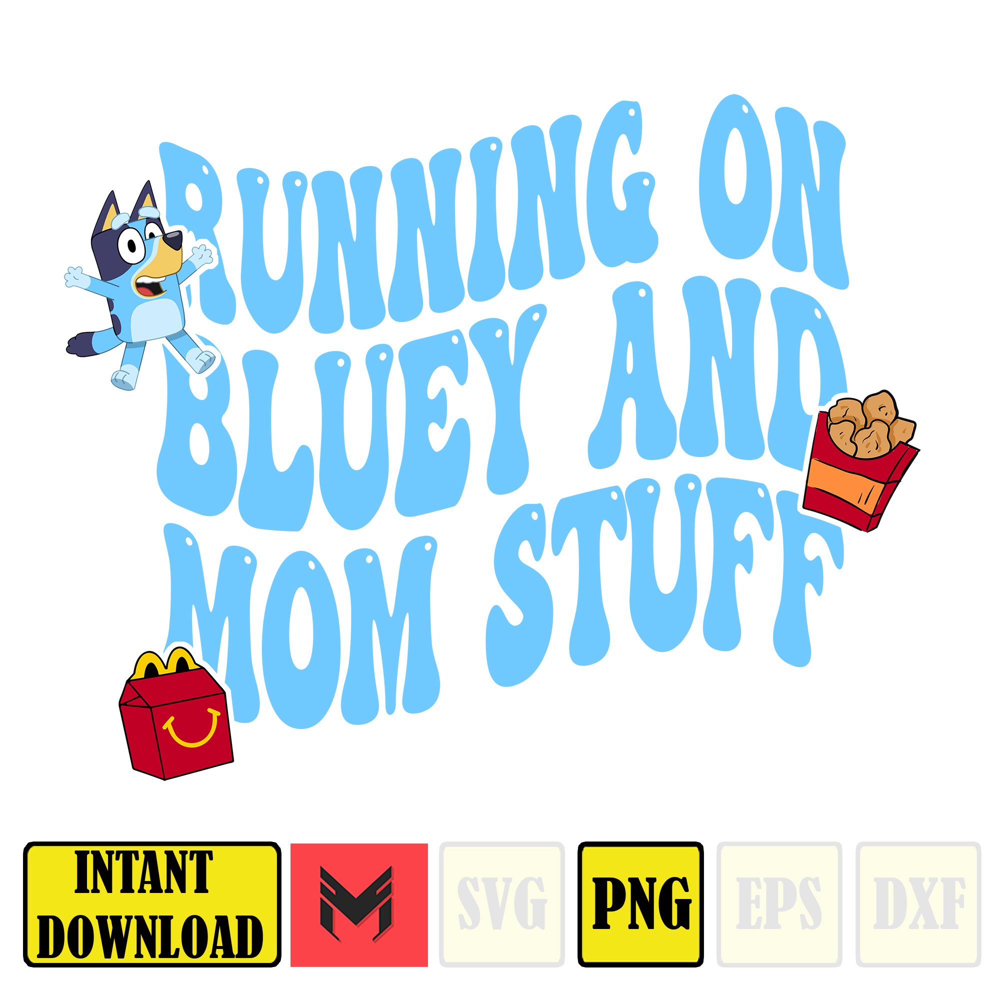 Blue Mama Png, Heeler Mama Png, Bluey Mom Png, Mom Gift Shir | Inspire ...