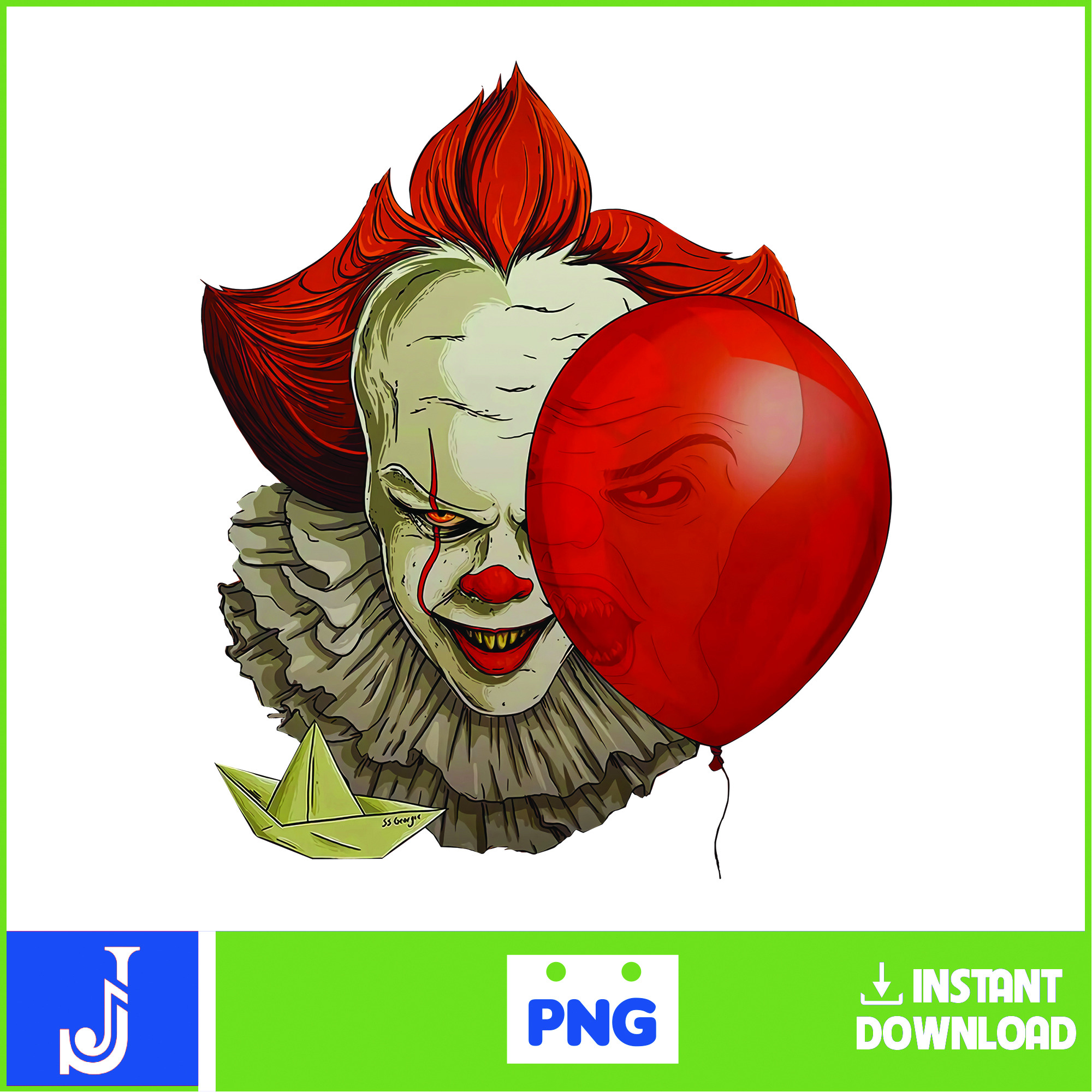 IT Pennywise Clown PNG, Pennywise Clown Halloween, Scary Hal | Inspire ...