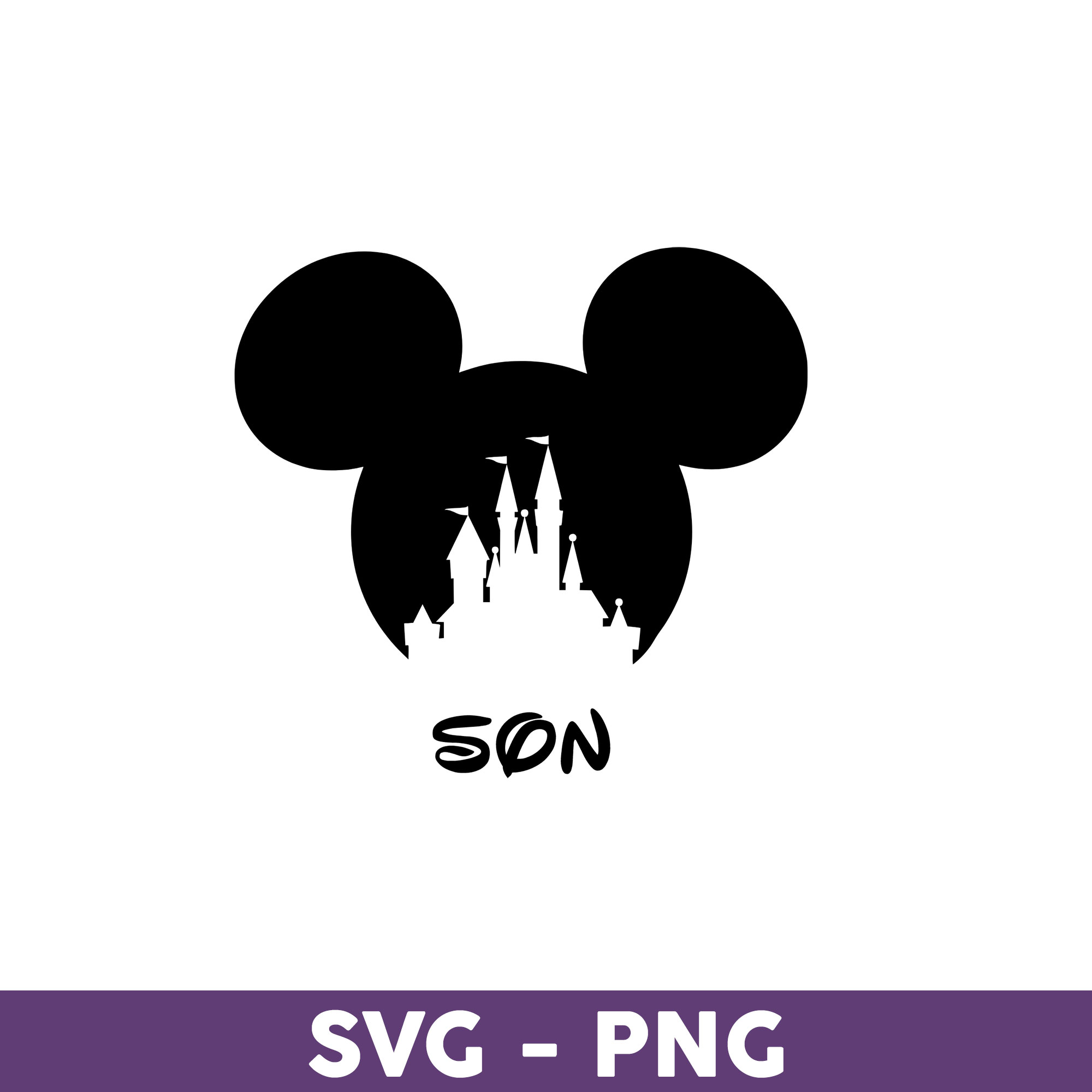 Mouse Son Svg, Mickey Mouse Svg, Disney Svg, Disney Trip Svg | Inspire ...