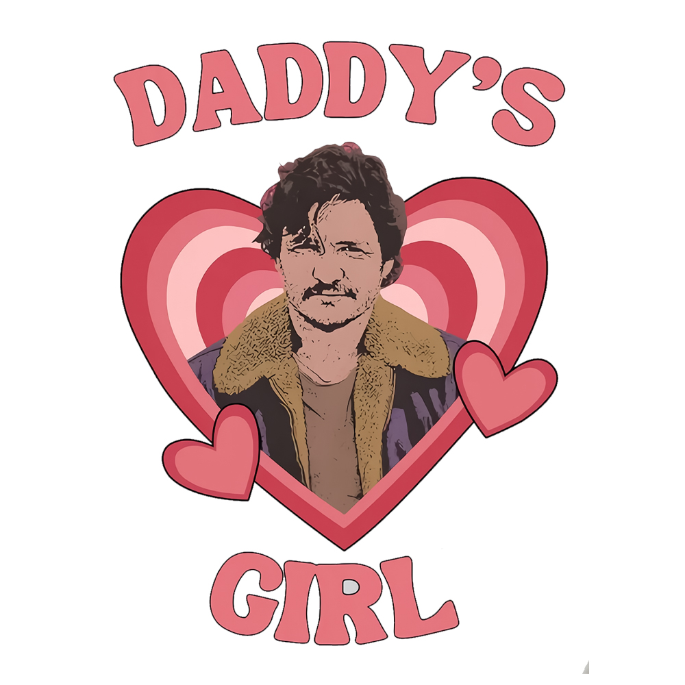 Pedro Pascal Daddy's Girl PNG Fireflies Sublimation Files, P | Inspire ...