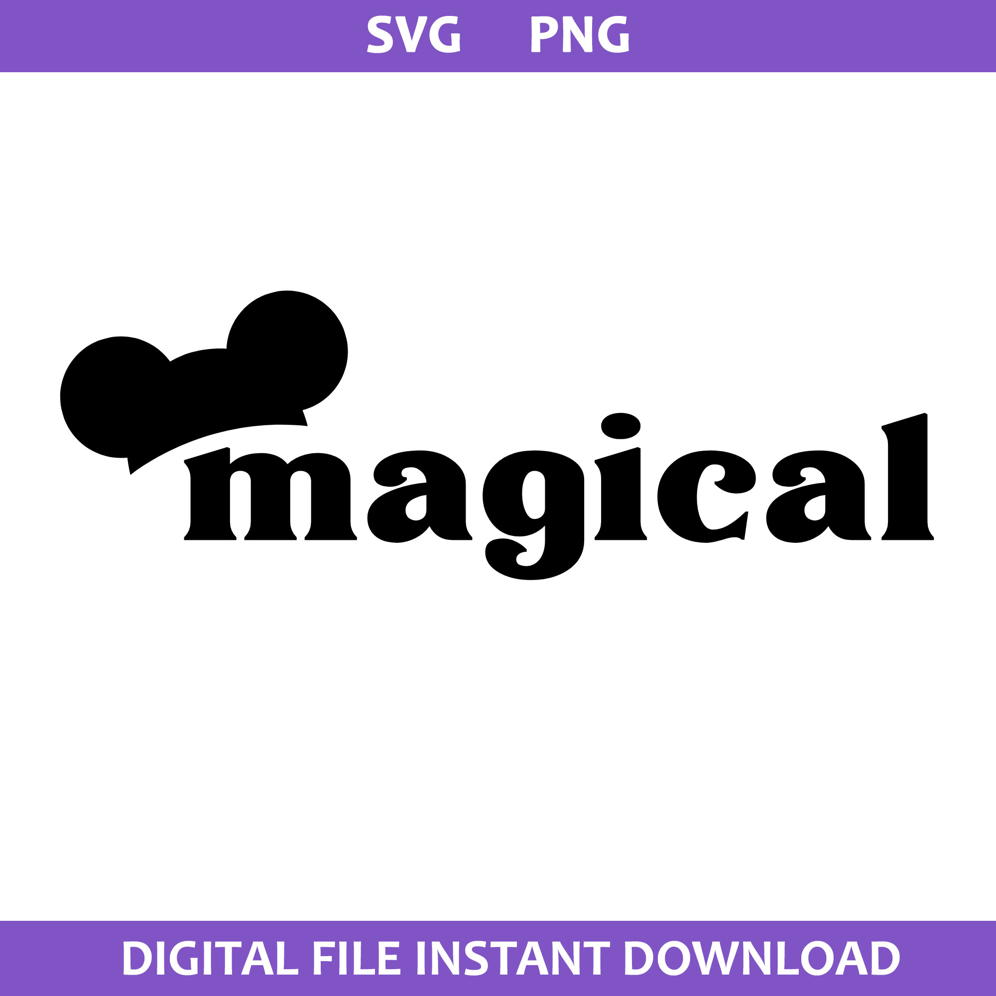 Magcial Svg, Mickey Mouse Svg, Disney Svg, Png Digital File | Inspire ...
