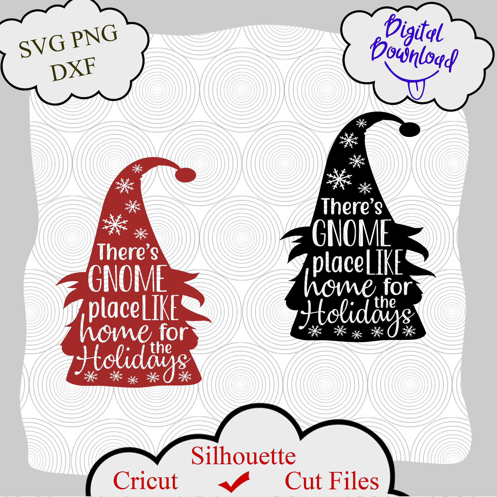 Gnome SVG, Christmas Svg, Christmas Gnome Svg, Christmas Sig - Inspire ...
