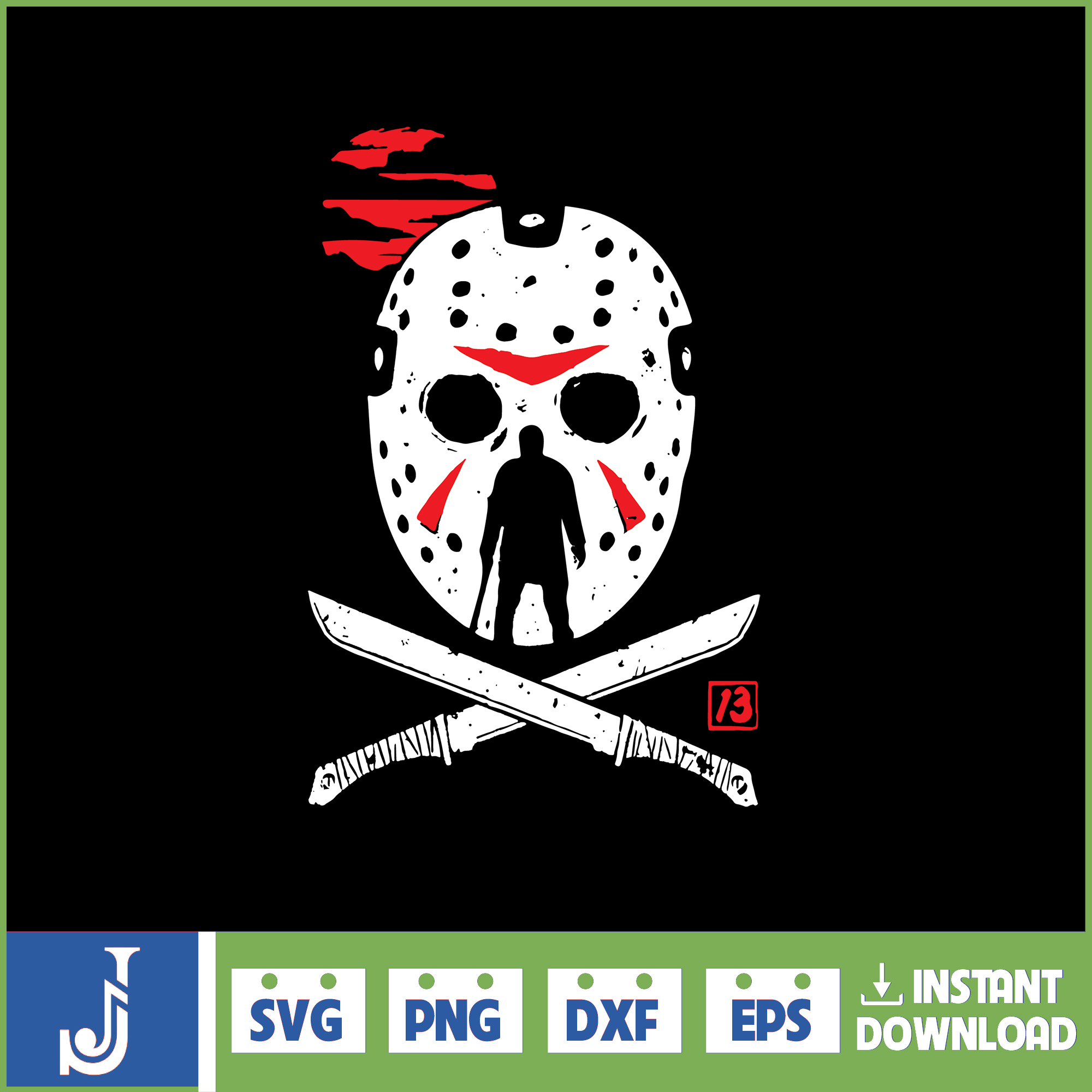 Jason SVG, Voorhees SVG, Friday the 13th SVG, valentine svg, - Inspire ...