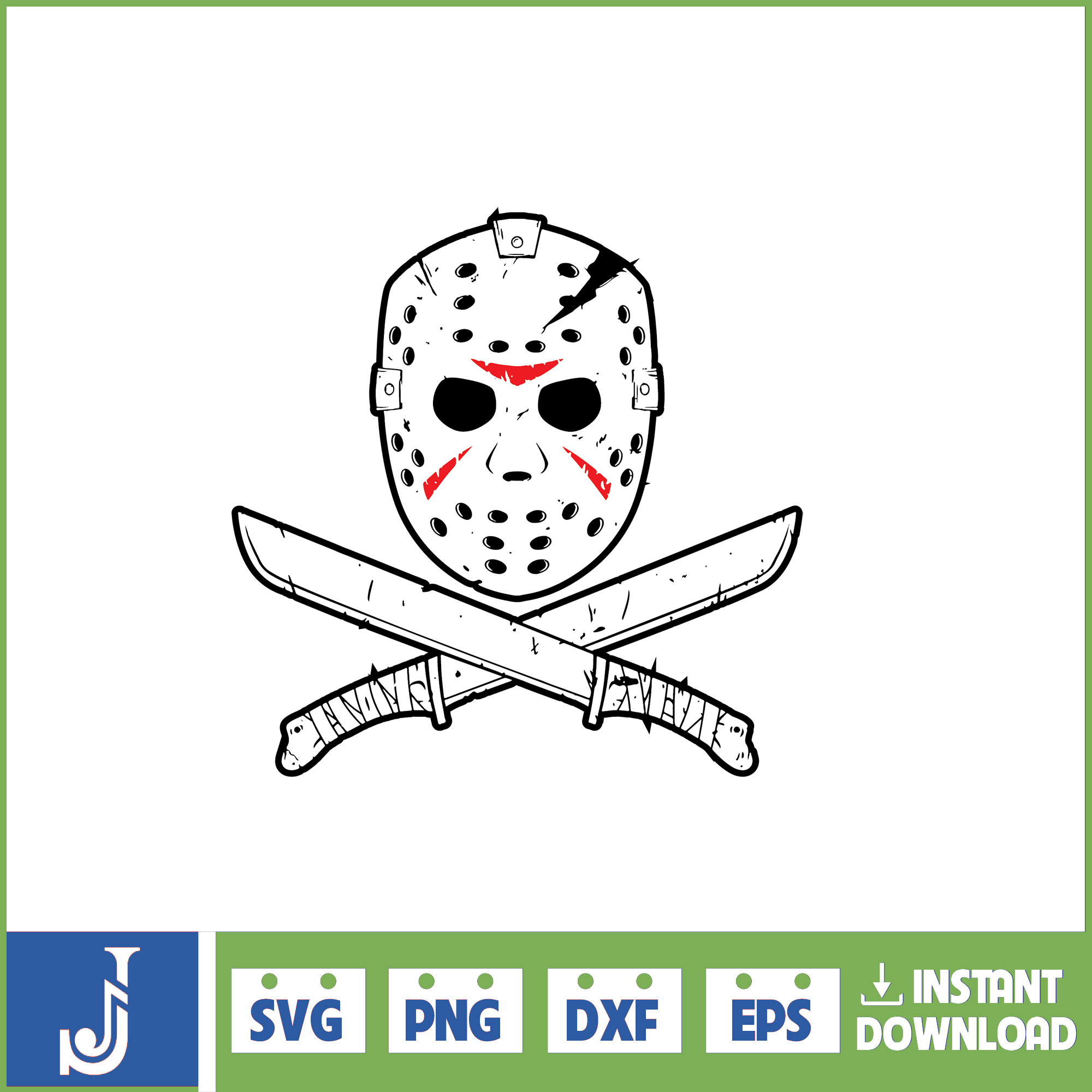 Jason SVG, Voorhees SVG, Friday the 13th SVG, valentine svg, | Inspire ...