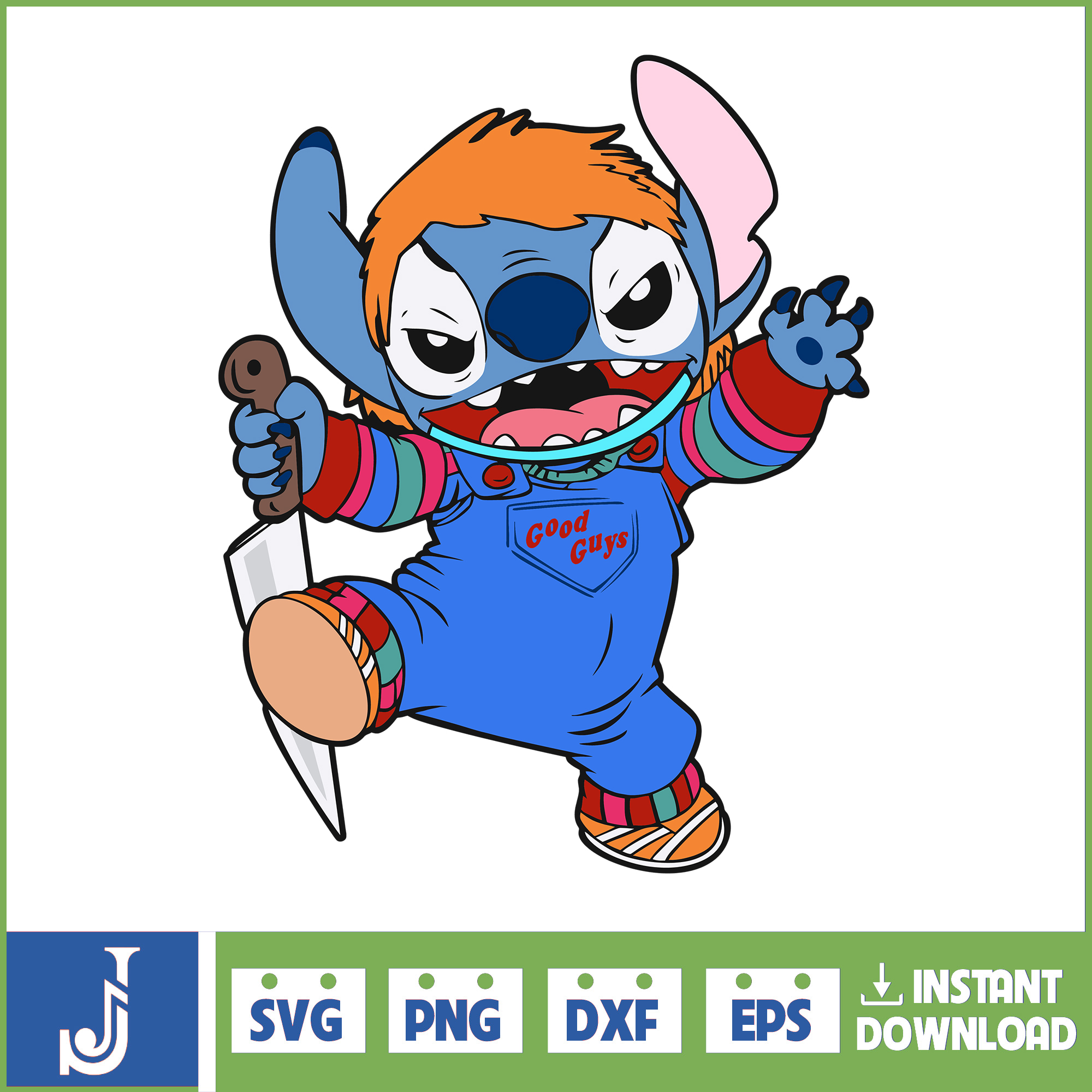 Halloween Svg, Png, Stitch Horror and Lilo svg, Sublimation | Inspire ...