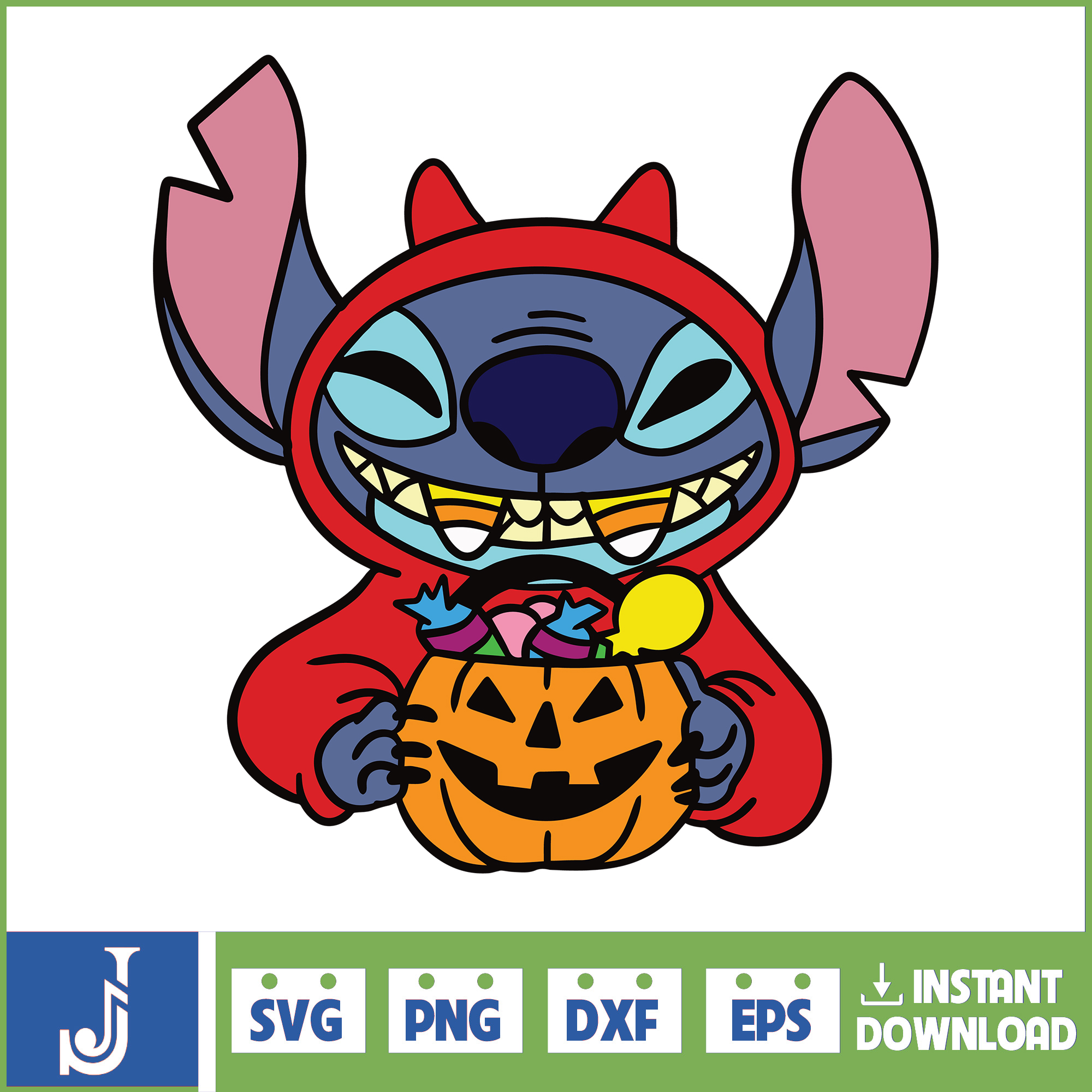 Halloween Svg, Png, Stitch Horror and Lilo svg, Sublimation | Inspire ...
