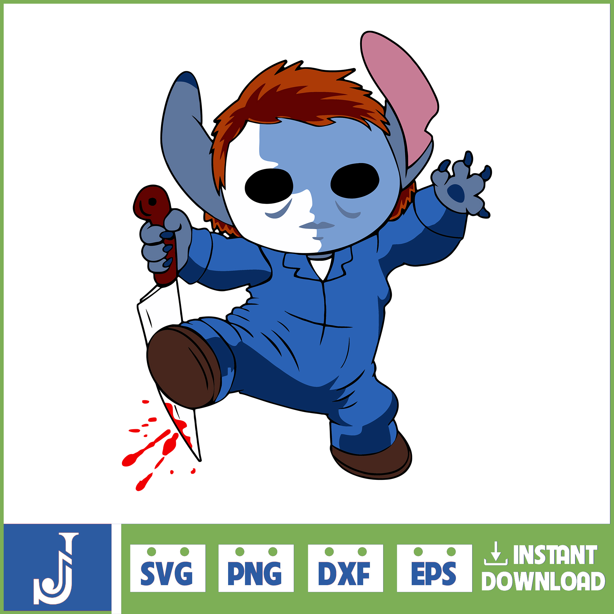 Halloween Svg, Png, Stitch Horror and Lilo svg, Sublimation | Inspire ...