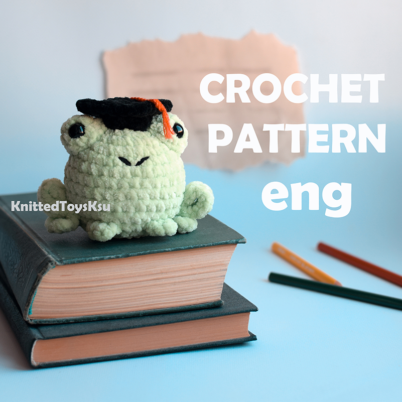 leggy frog crochet pattern, froggy amigurumi pattern, froggy | Inspire ...