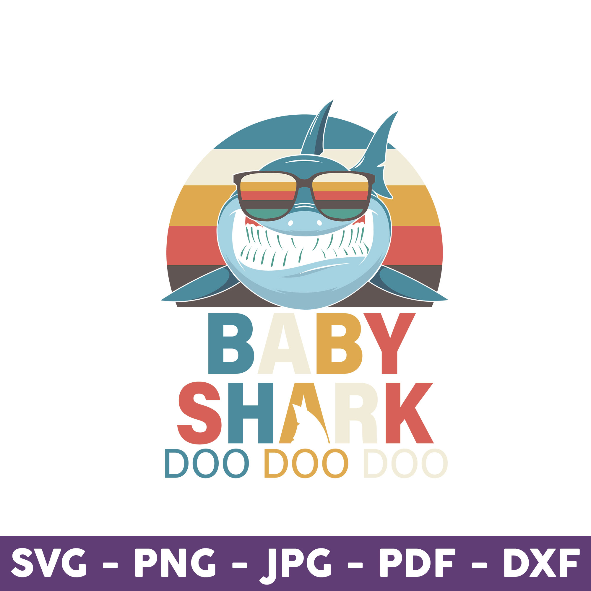 Baby Shark Doo Doo Doo Svg, Mommy Shark Svg, Baby Shark Svg, - Inspire ...
