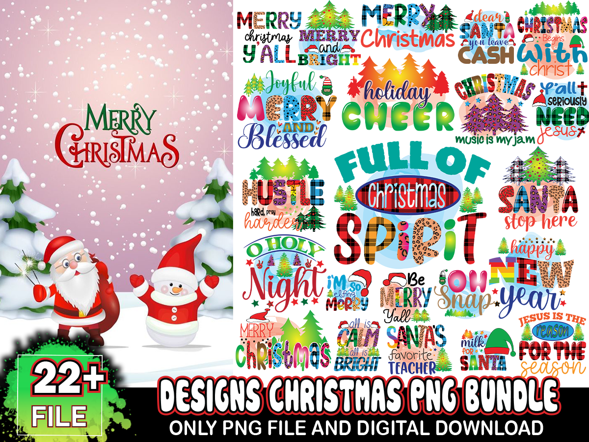 22 Designs Christmas Png Bundle, Merry Christmas Yall Png, X - Inspire ... 22 Designs Christmas Png Bundle, Merry Christmas Yall Png, X - Inspire ...