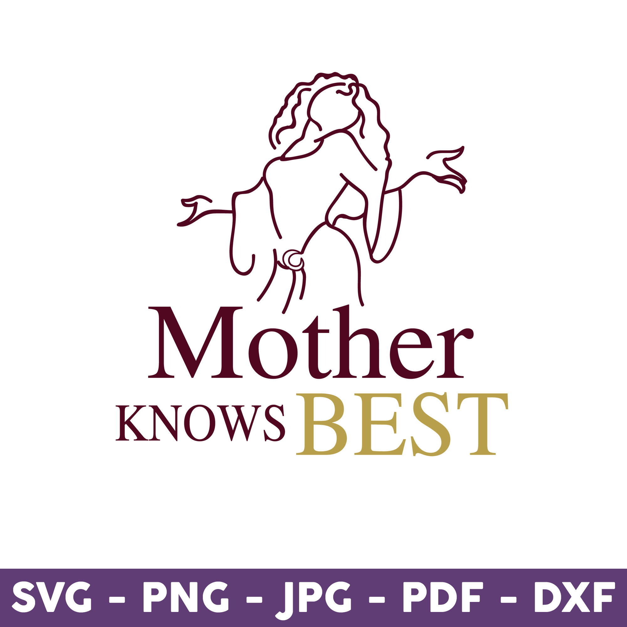 Mother Knows Best Svg, Mother Day Svg, Happy Mother Day Svg, | Inspire ...