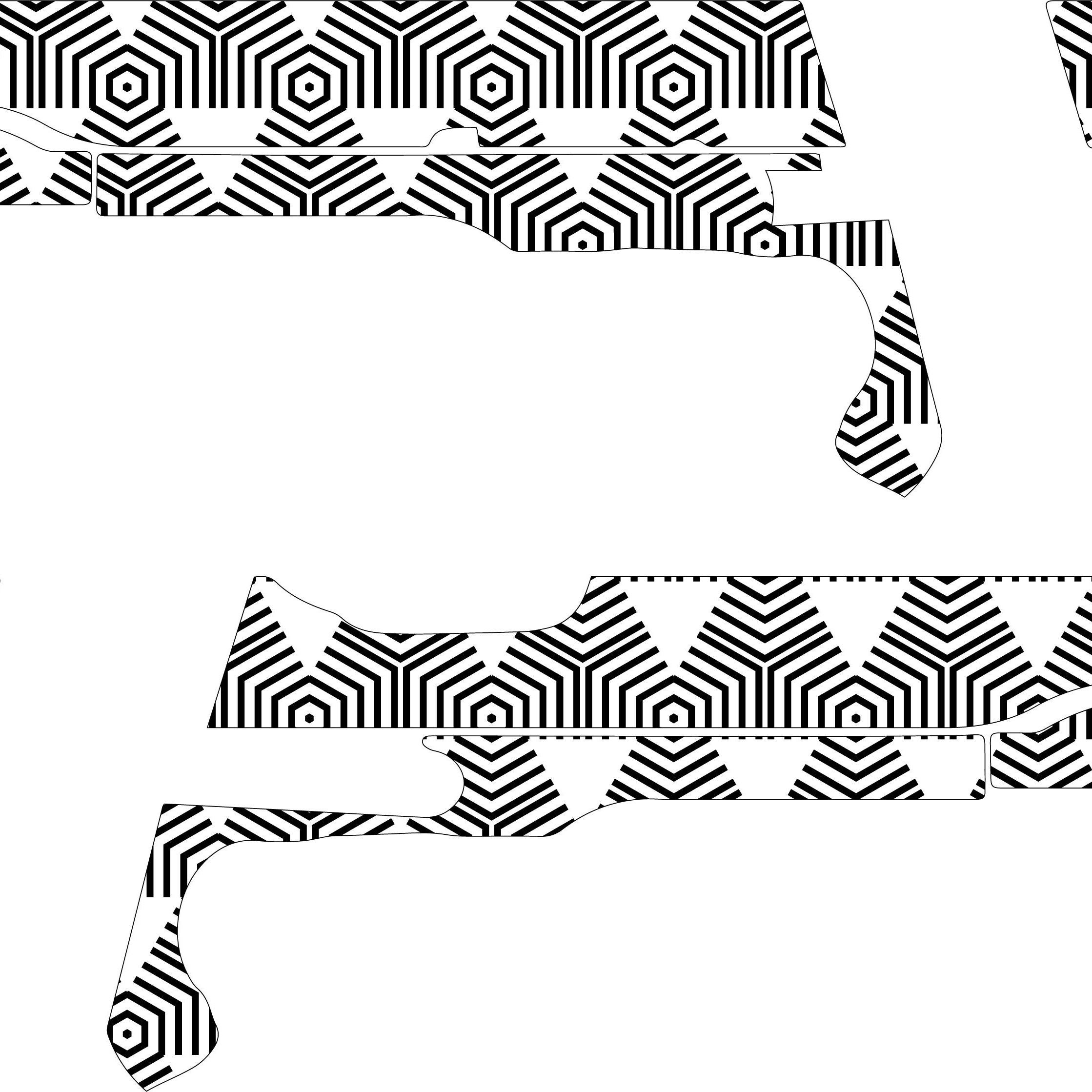 COLT 1911 Hand Gun Design Custom, Ai, Vector, SVG Engraving, | Inspire ...