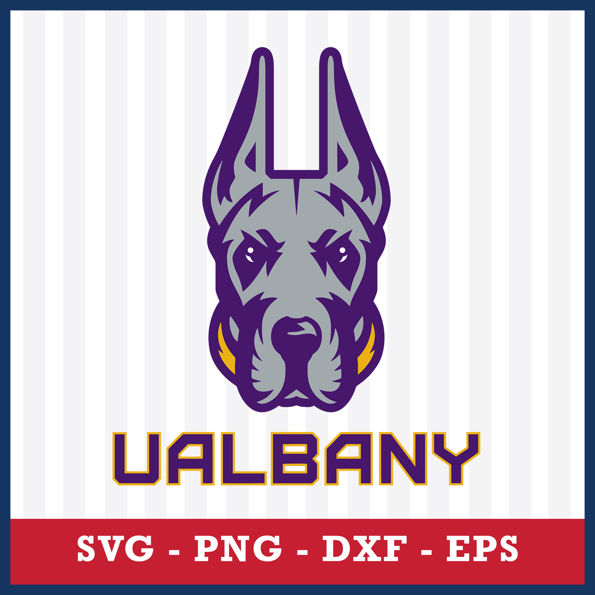 Logo Albany Great Danes Svg, NCAA Svg, Sport Svg, Png Dxf Ep | Inspire ...