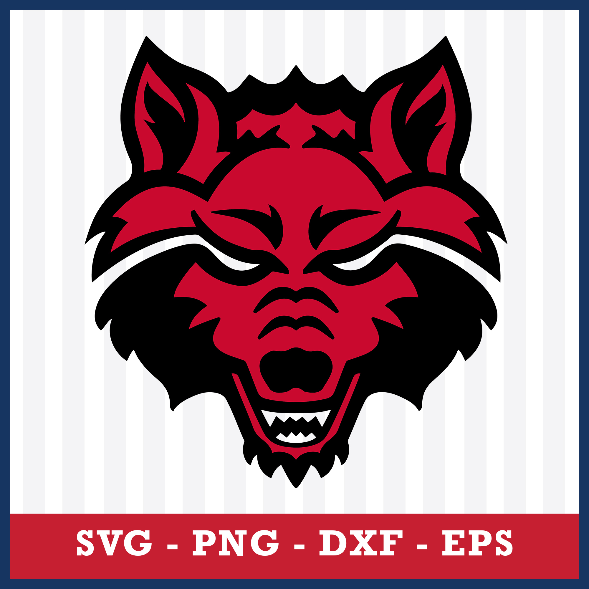 Logo Arkansas State Red Wolves 2 Svg, NCAA Svg, Sport Svg, P | Inspire ...