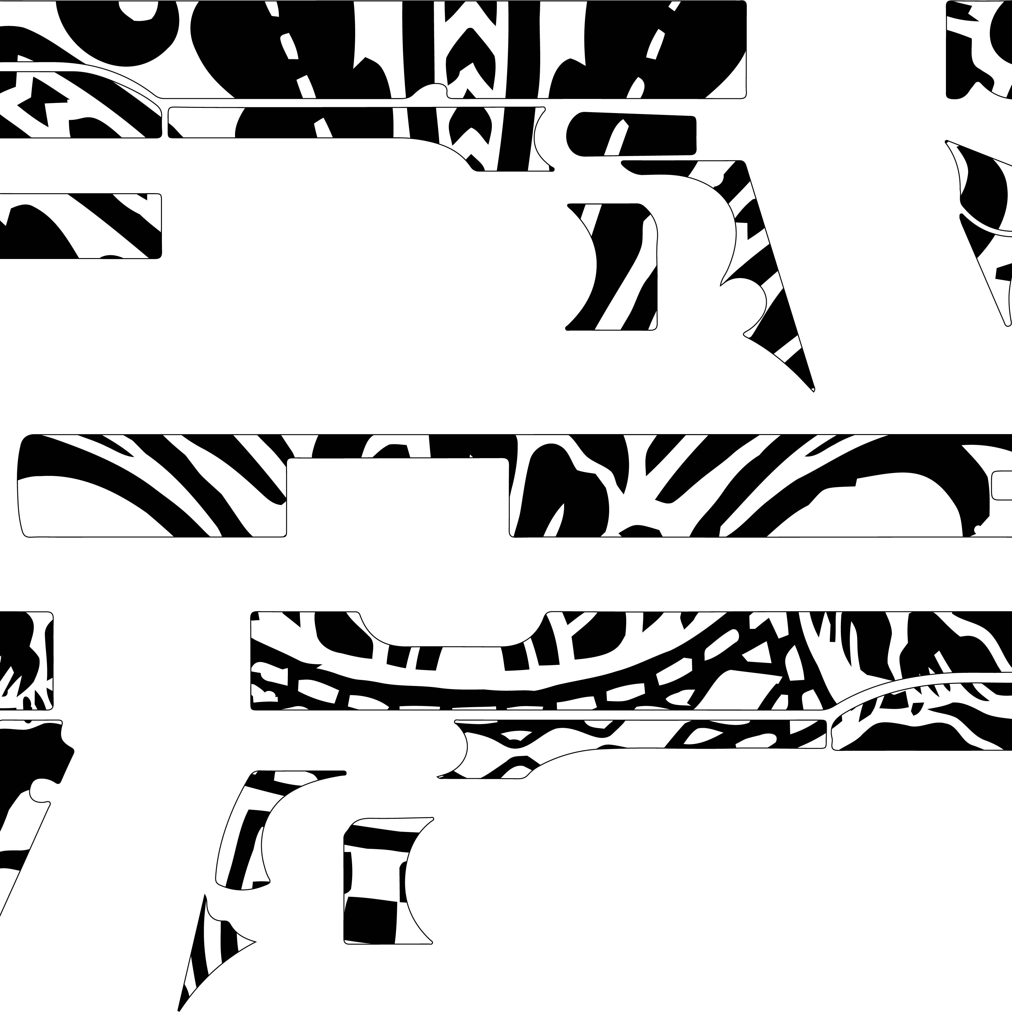 Colt 1911 all parts SVG Hand Gun Ai, Vector, SVG Engraving,D - Inspire ...