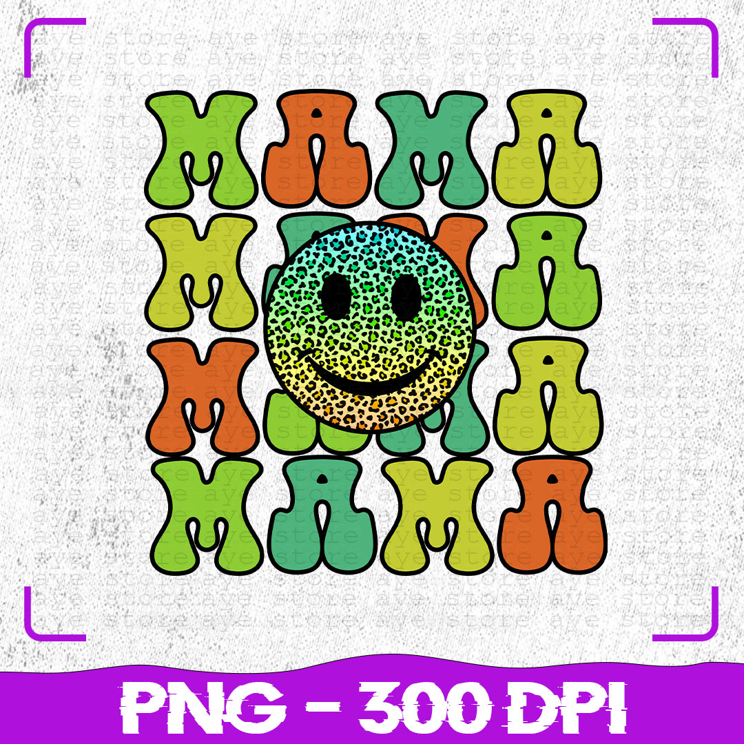 Retro Mama PNG, Mama Png, png, Digital Download | Inspire Uplift