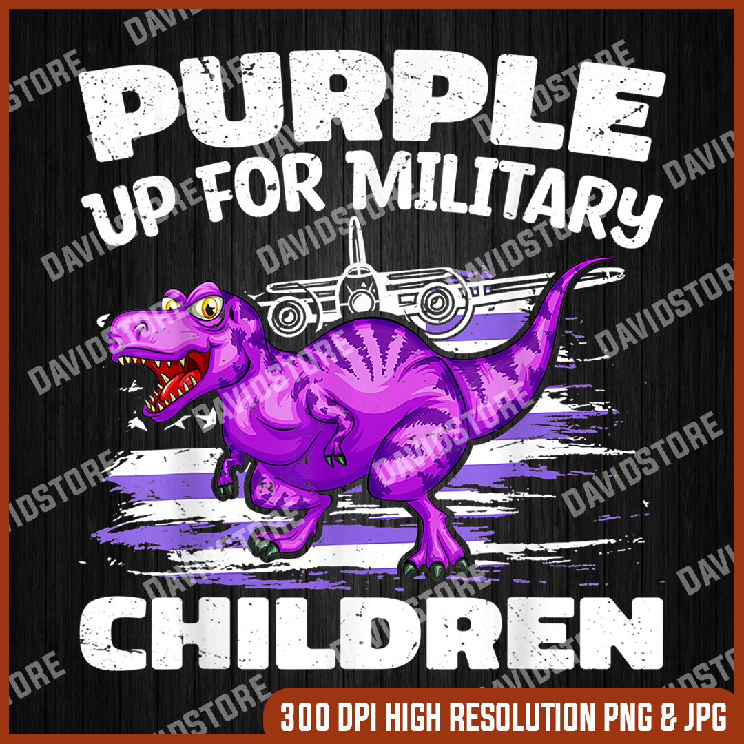 Purple Up For Military Kids Month Of The Military Children p | Inspire ...