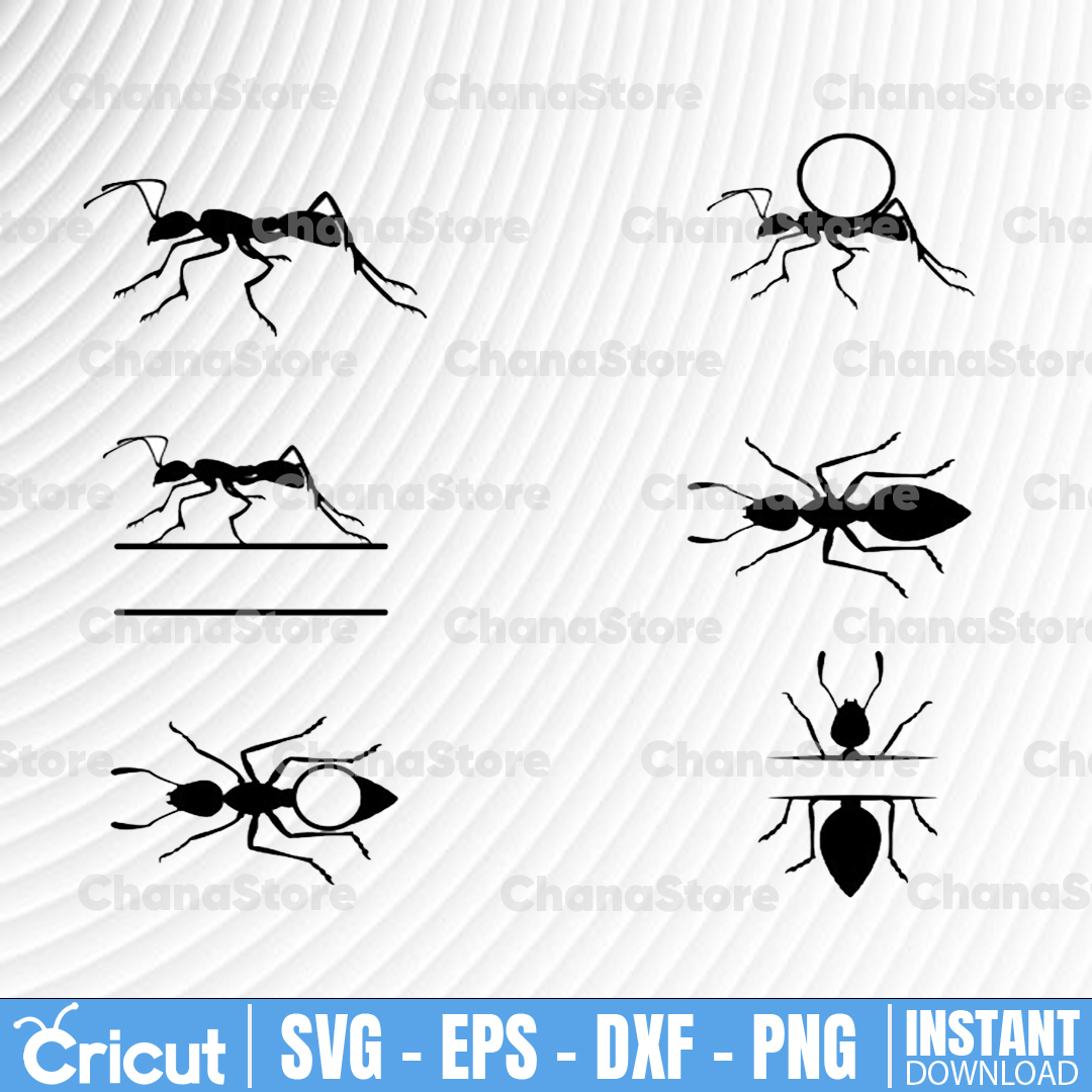 "Ants 2 SVG, Ant SVG, Insect SVG, Ants Clipart, Ants Files f - Inspire Uplift