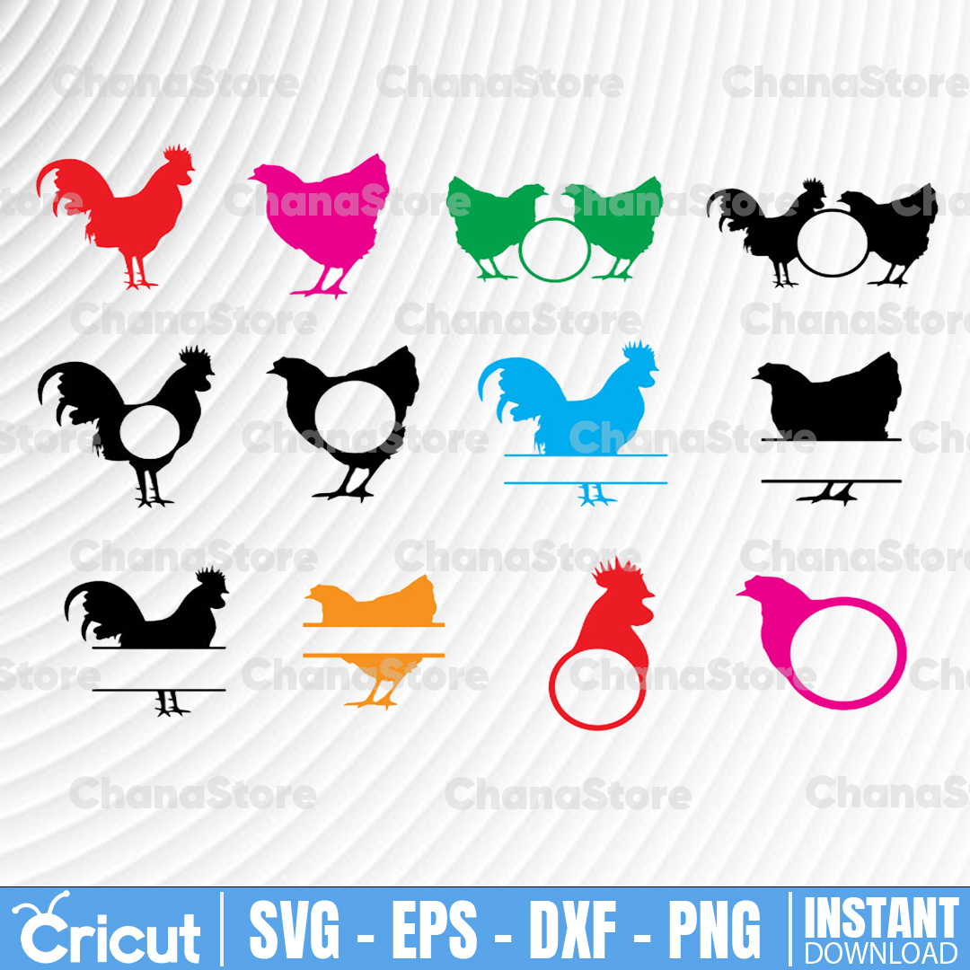 Chicken svg bundle hand drawn | Hen svg | rooster svg | chic | Inspire ...