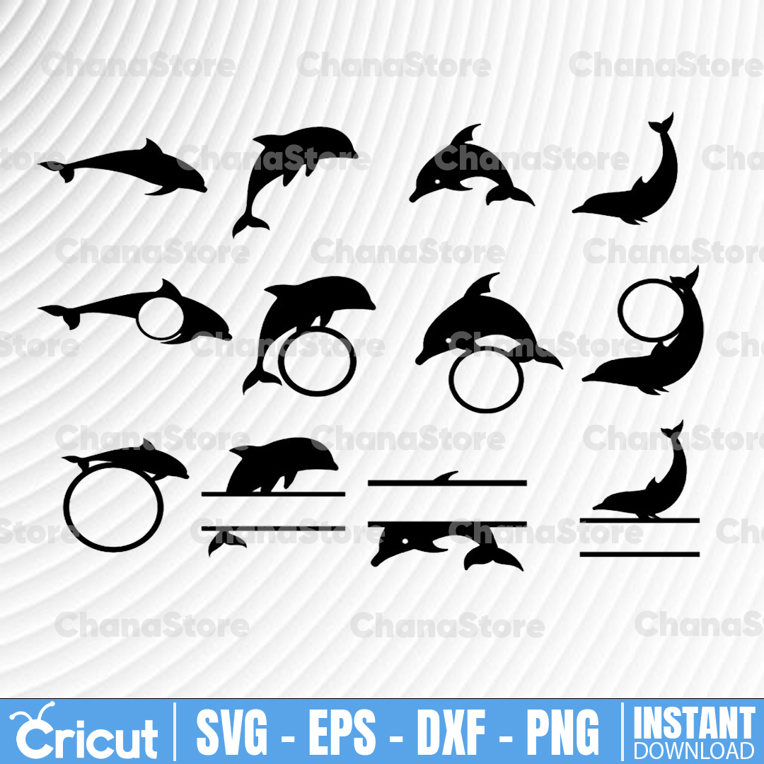 Dolphin svg,Dolphin files for cricut,Dolphin silhouette svg, | Inspire ...