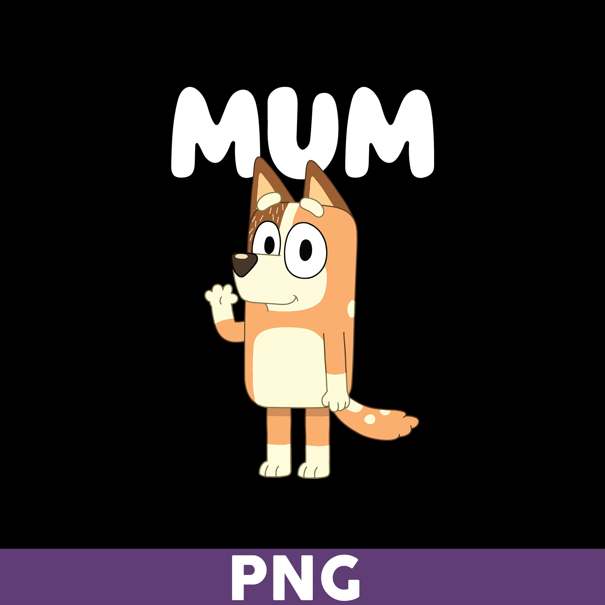Bingo Mum Png, Bluey Png, Bingo Png, Bluey Dog Png, Bluey Bi | Inspire ...