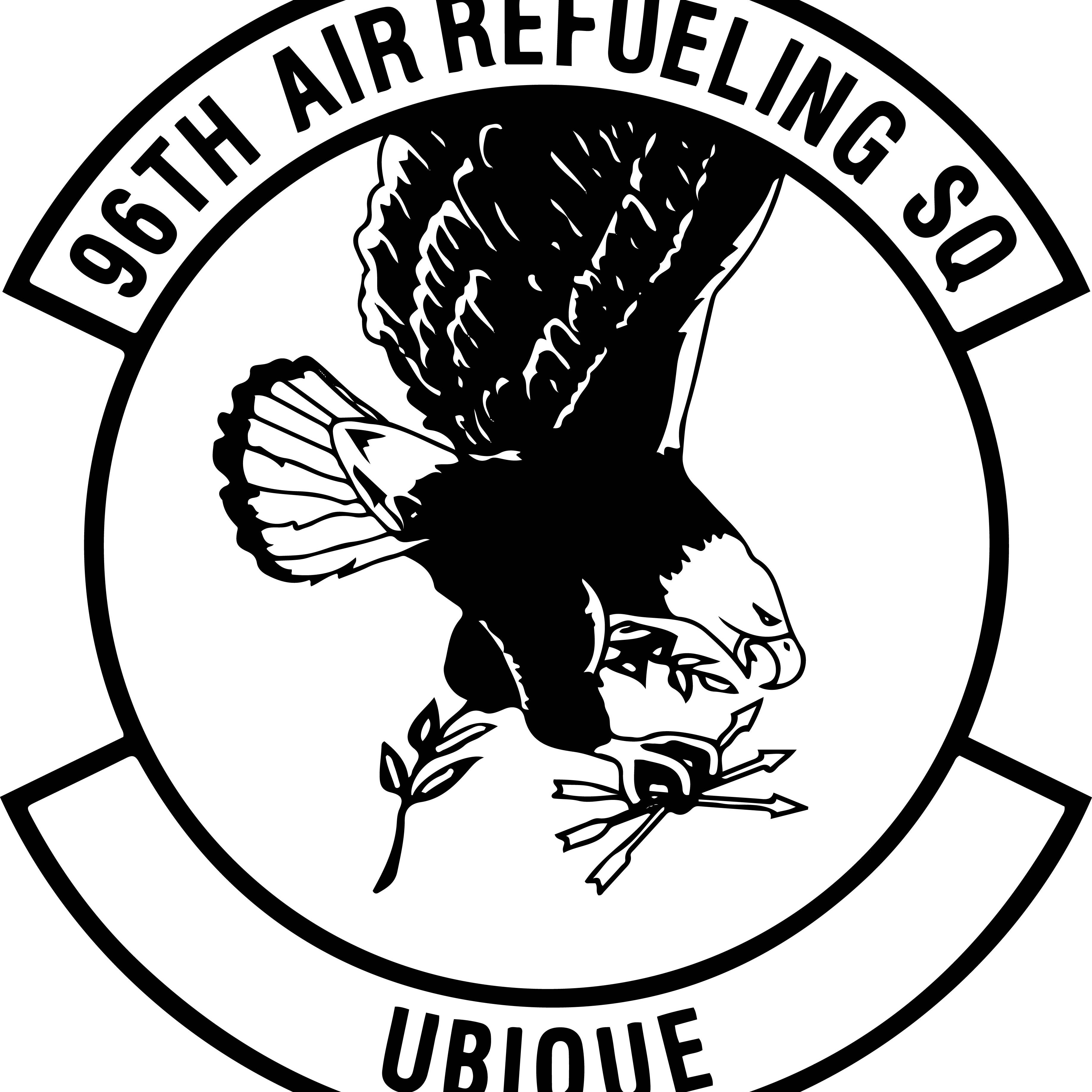 airforce_96th-ARS Black white vector outline or line art fil - Inspire ...
