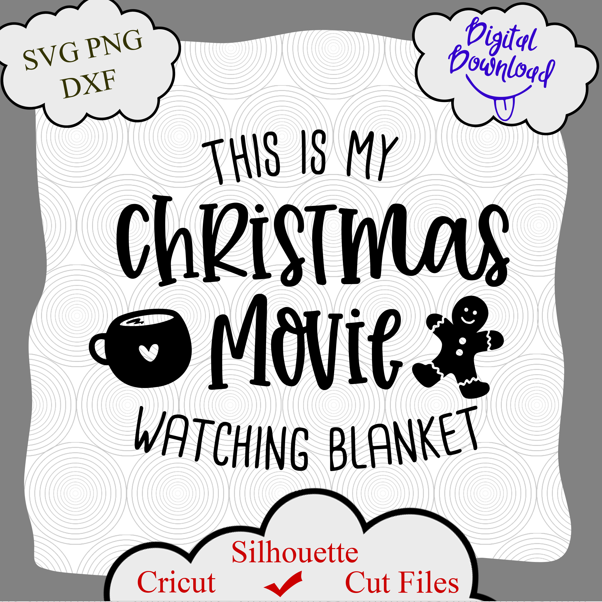 Netflix Binge Watching Blanket digital file, Netflix Binge s | Inspire ...