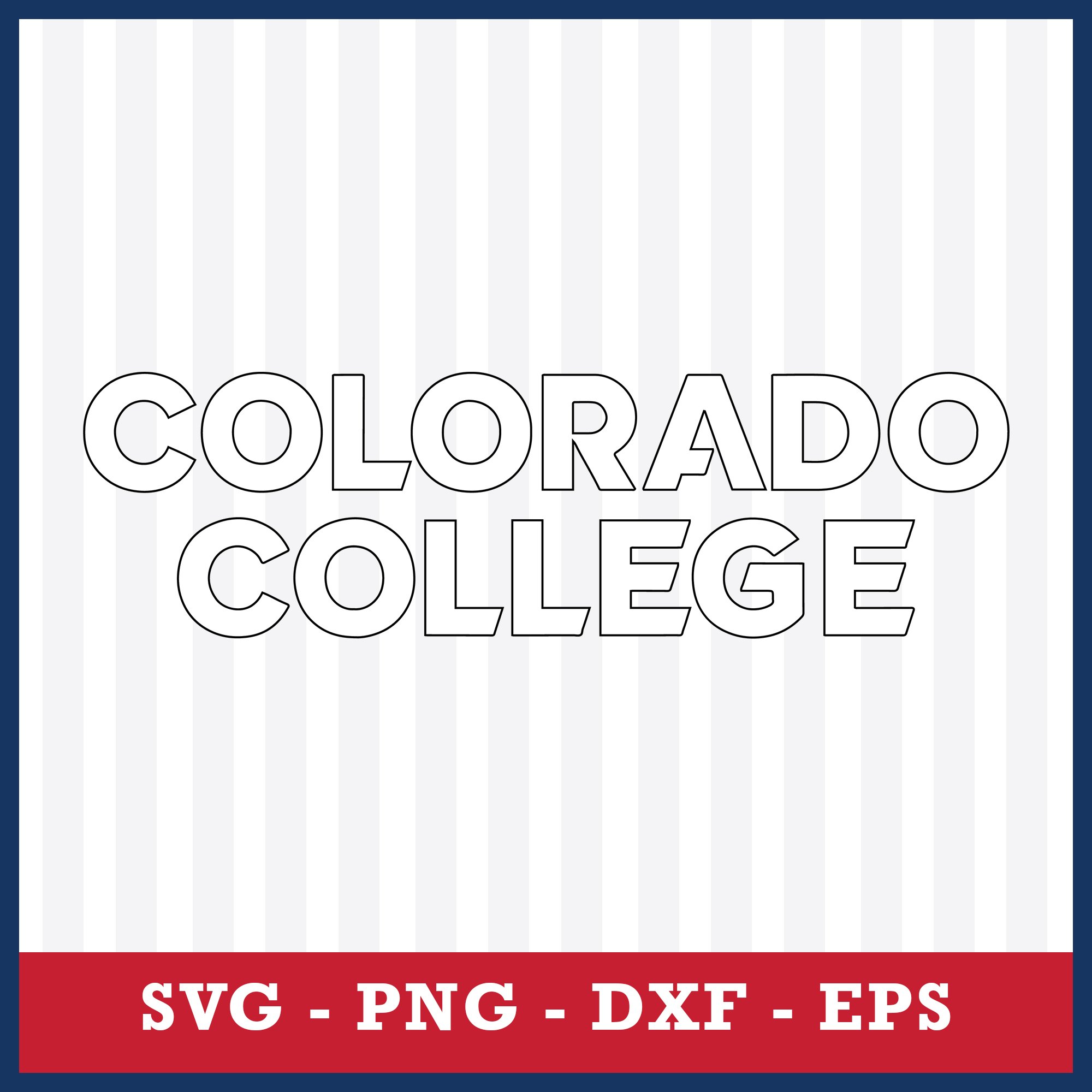 Logo Colorado College Tigers 8 Svg, NCAA Svg, Sport Svg, Png | Inspire ...