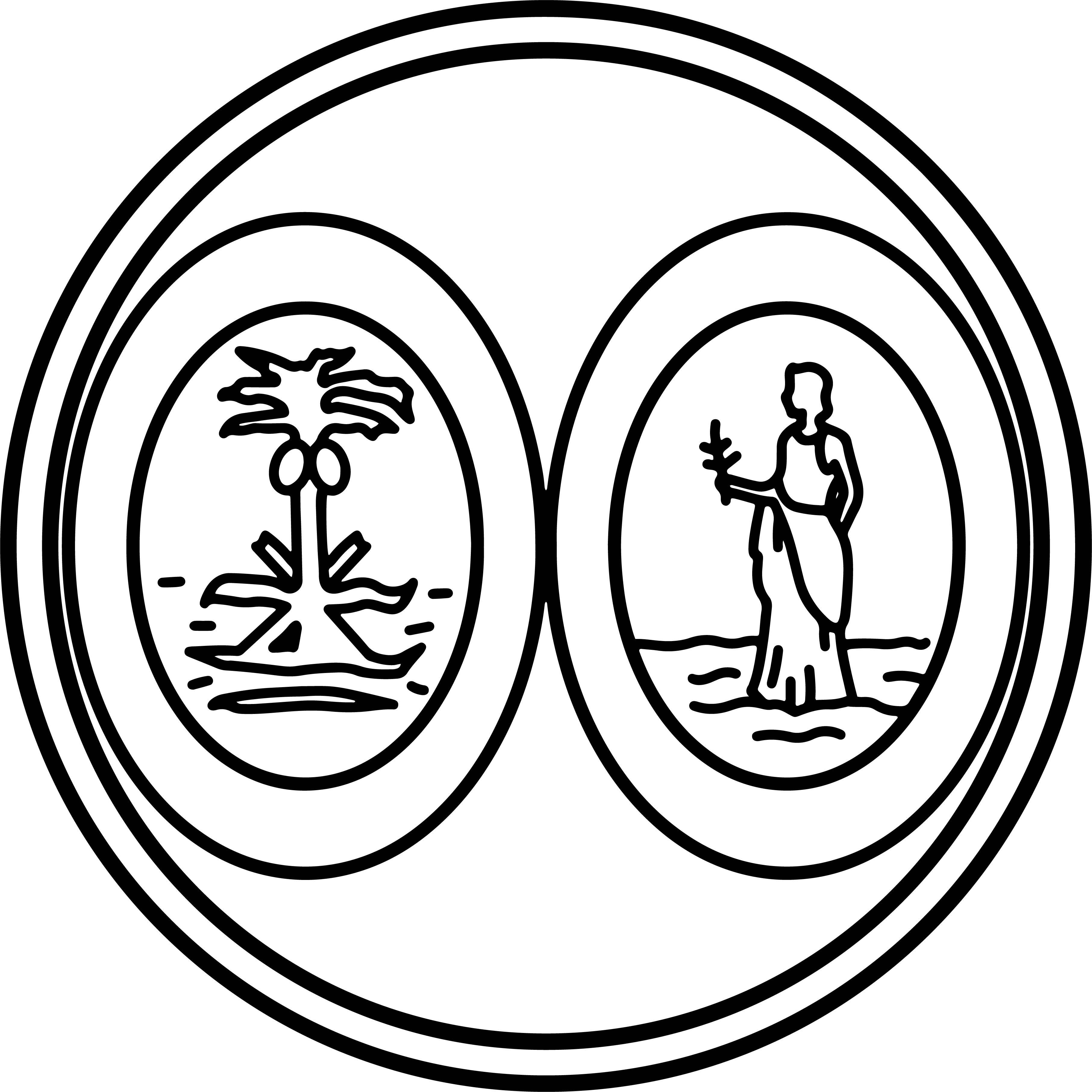 south carolina state, state seal, state symbol Black white v - Inspire ...