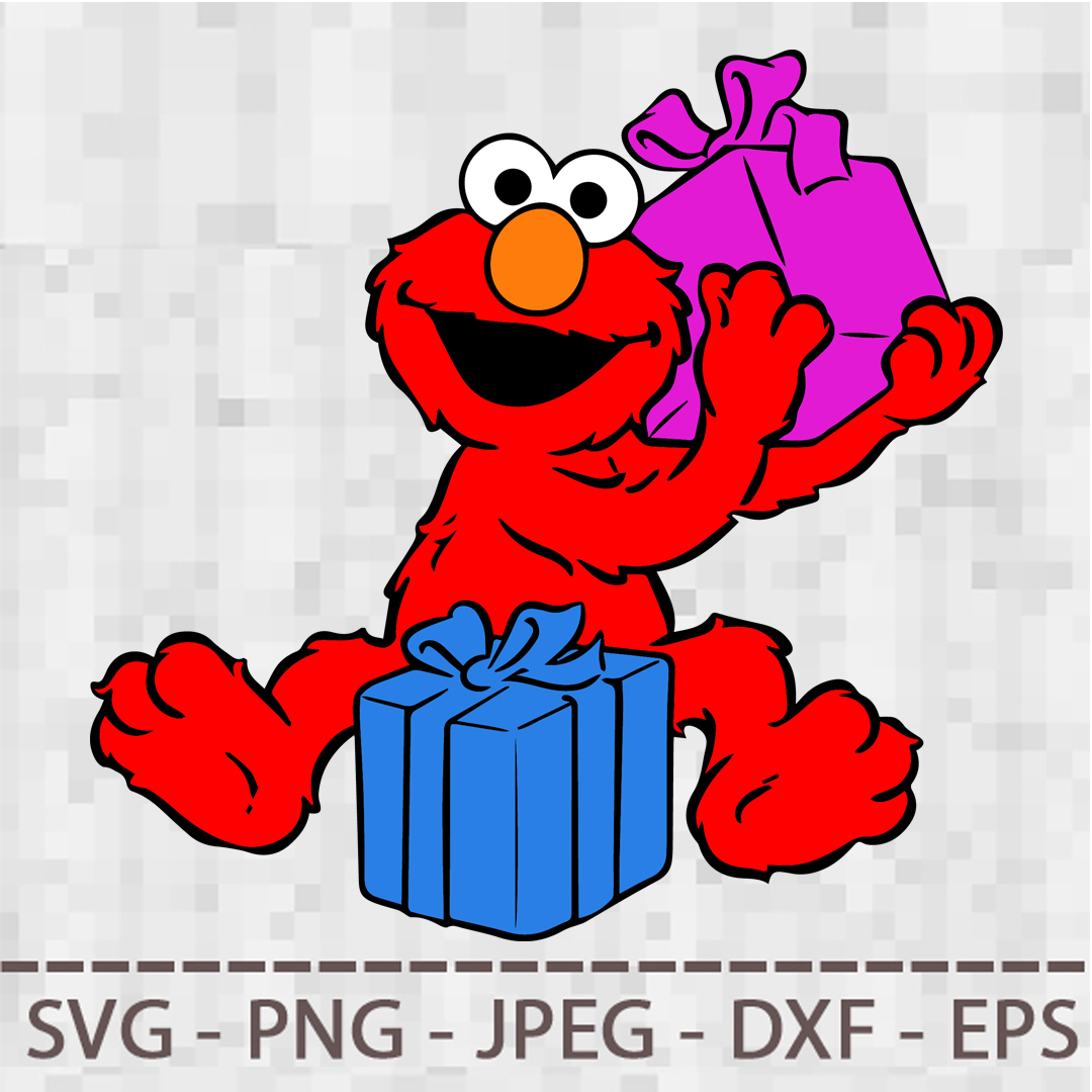 Sesame street Cookie Monster Elmo Collection SVG PNG JPEG Di | Inspire ...