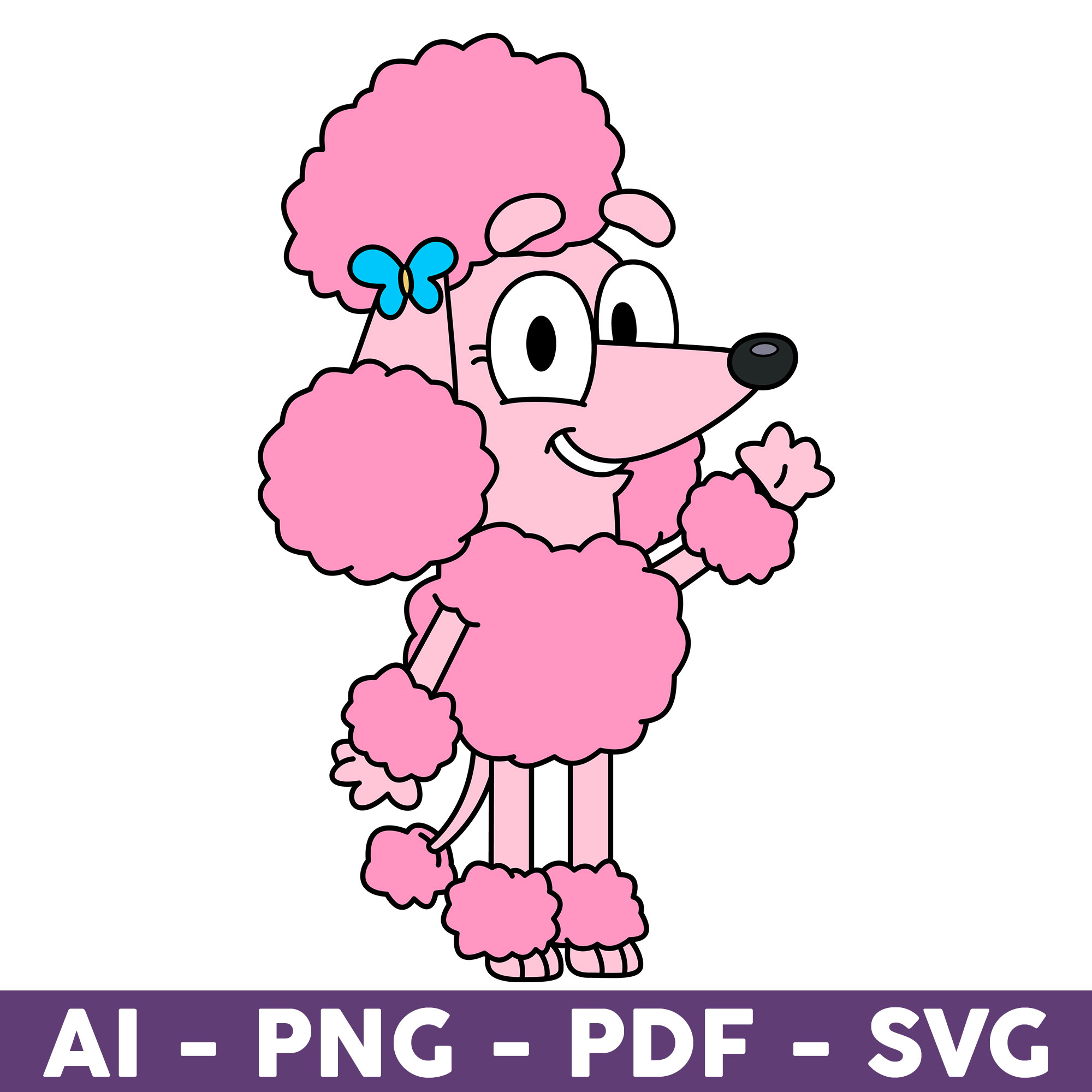 Coco Svg, Bluey Svg, Coco Bluey Friends Svg, Dog Svg, Bluey | Inspire ...