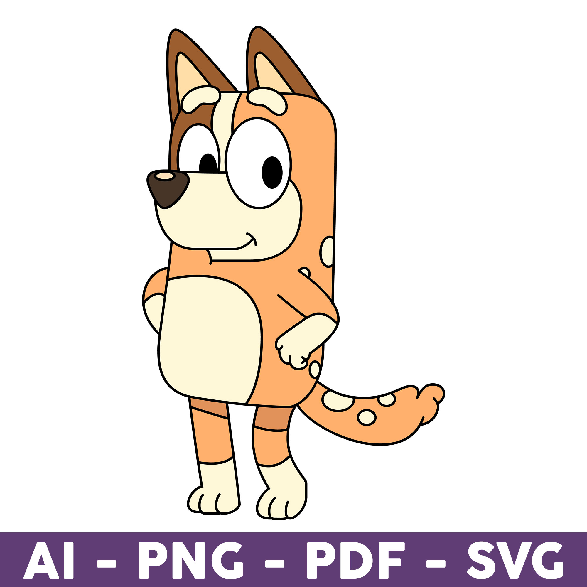 Chilli Svg, Bluey Svg, Mom Bluey Svg, Dog Svg, Bluey Dog Svg | Inspire ...