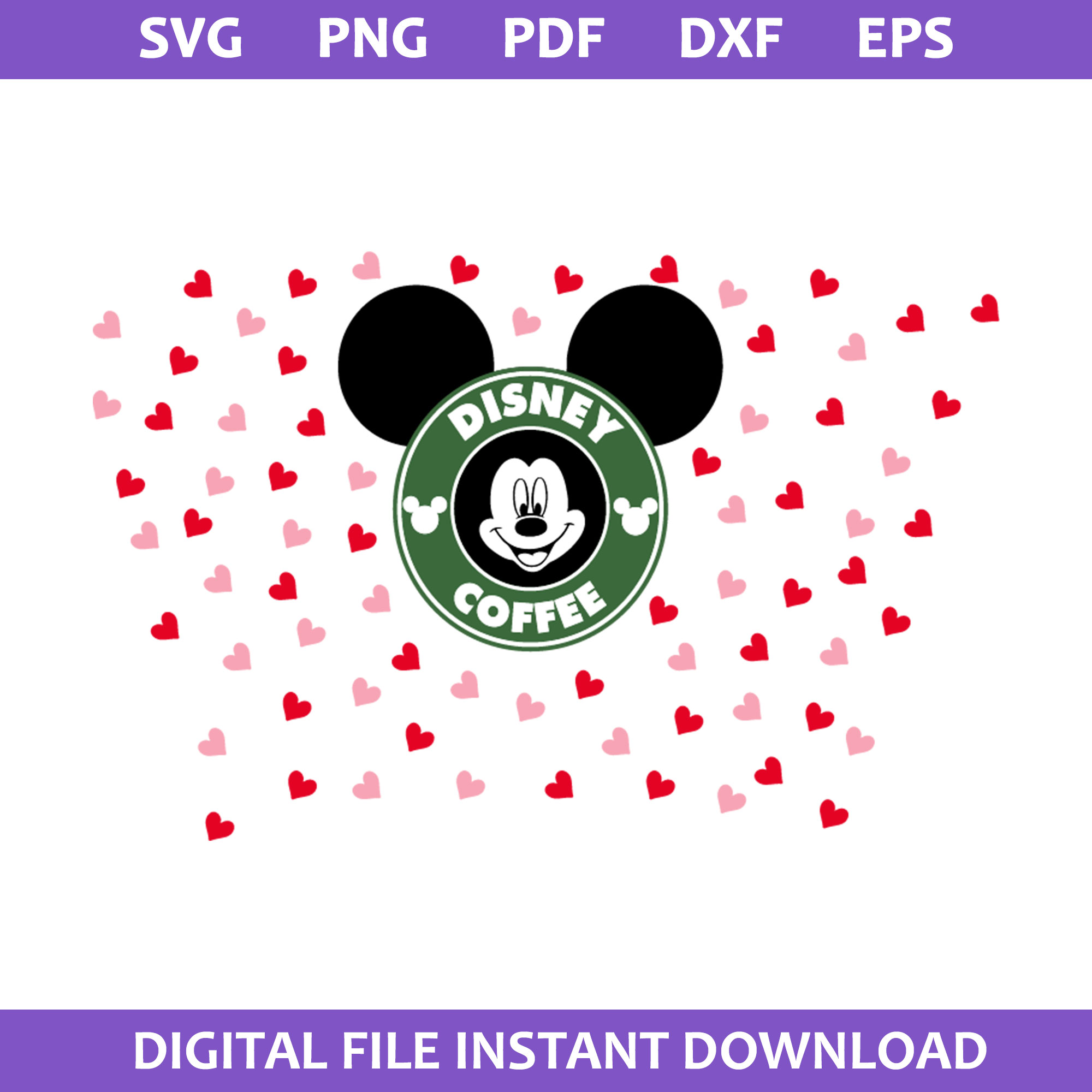 Disney Starbucks Coffee Wrap Svg, Disney Coffee Svg, Starbuc | Inspire ...