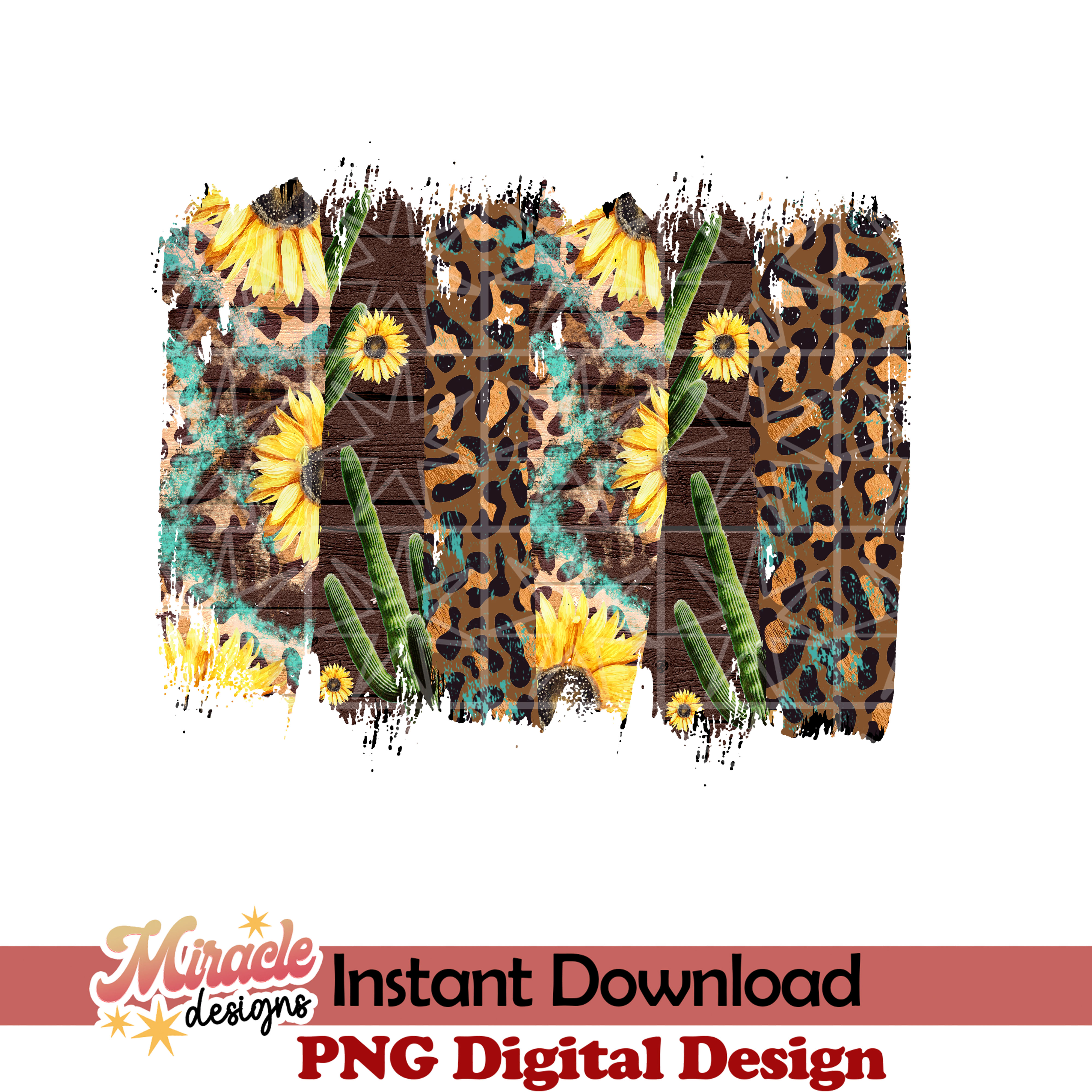 Sunflower background sublimation - Inspire Uplift