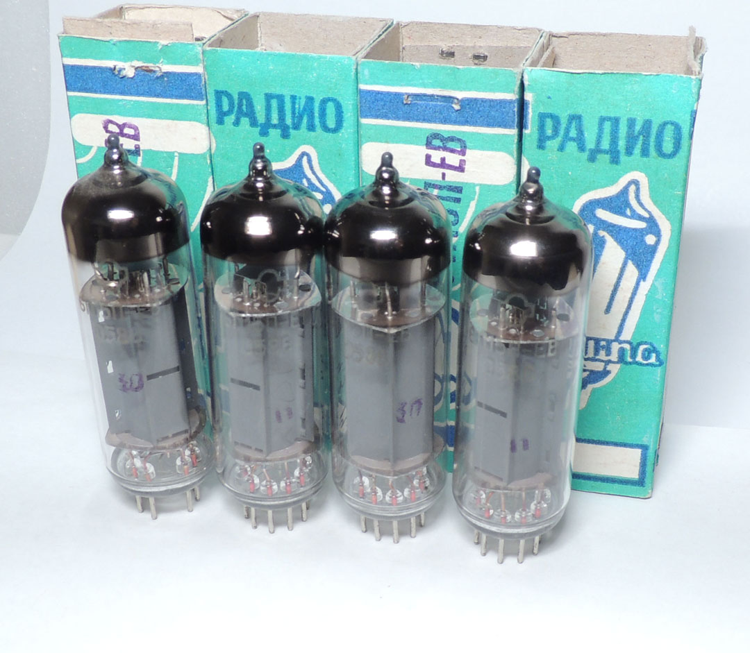 6P15P-EV EL83 / SV83 , Strong Ideally Matched Quad (4 Tubes) | Inspire ...