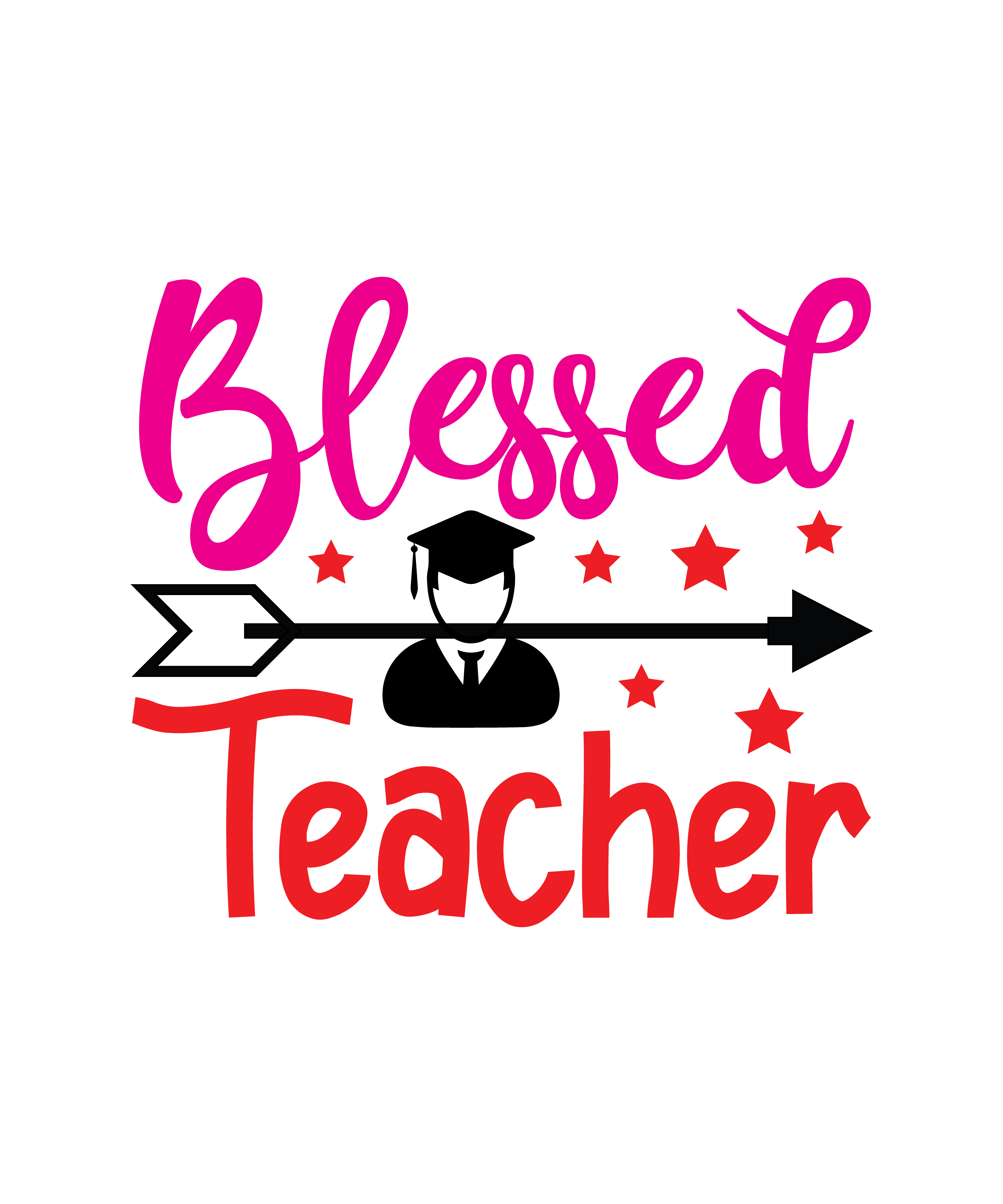 Teacher Svg, Cute Teacher Shirt Cut Files for Cricut, Teache | Inspire ...