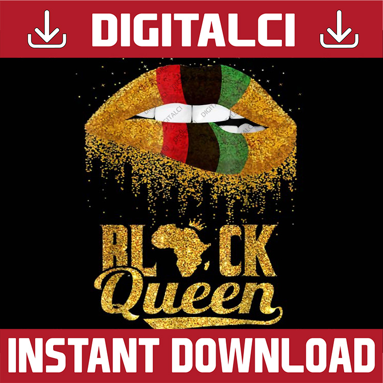Black Queen African Colors Lips Black History Women Girls Bl - Inspire ...
