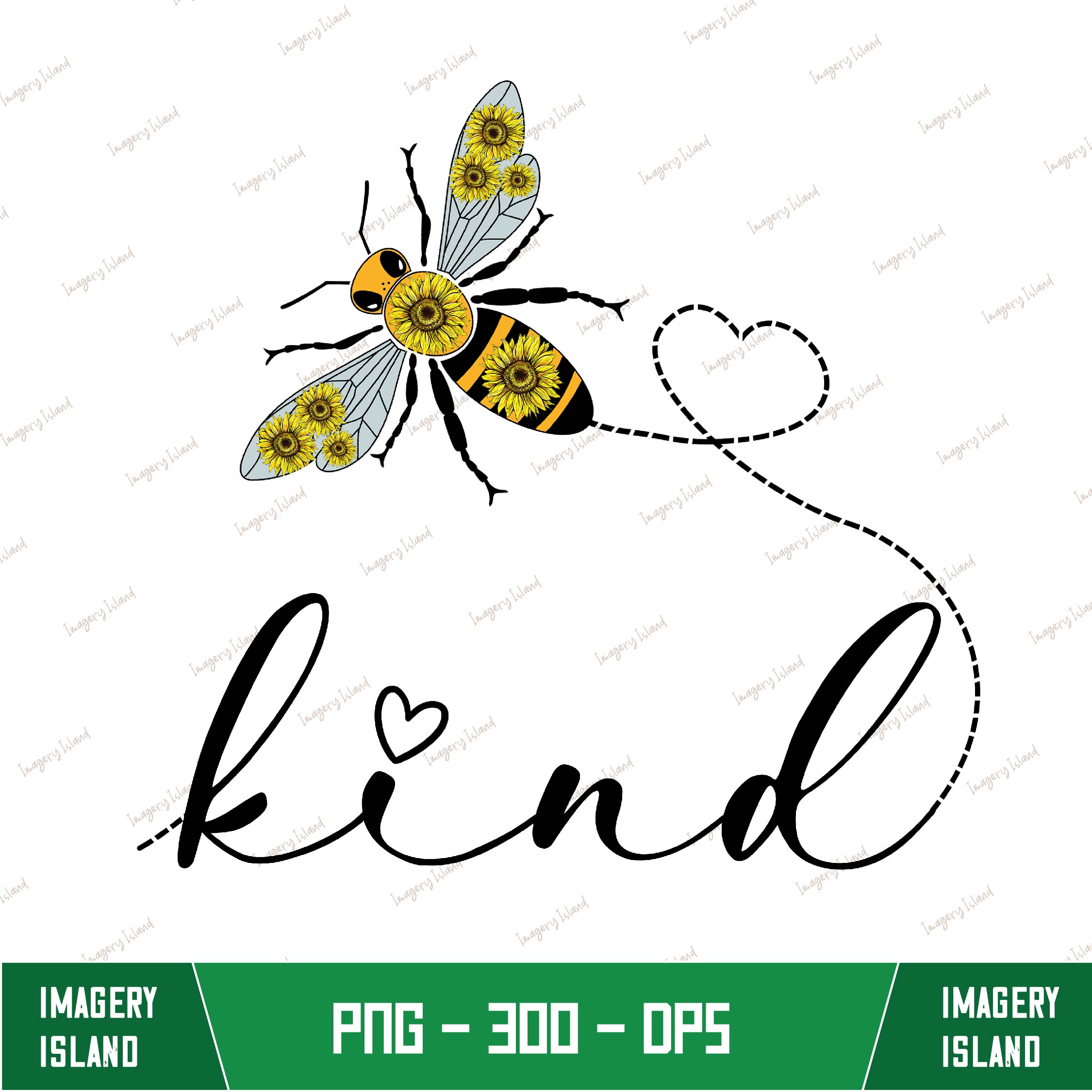 Retro Bee Kind Sublimations, Be Kind, PNG, Clipart, Printabl - Inspire ...