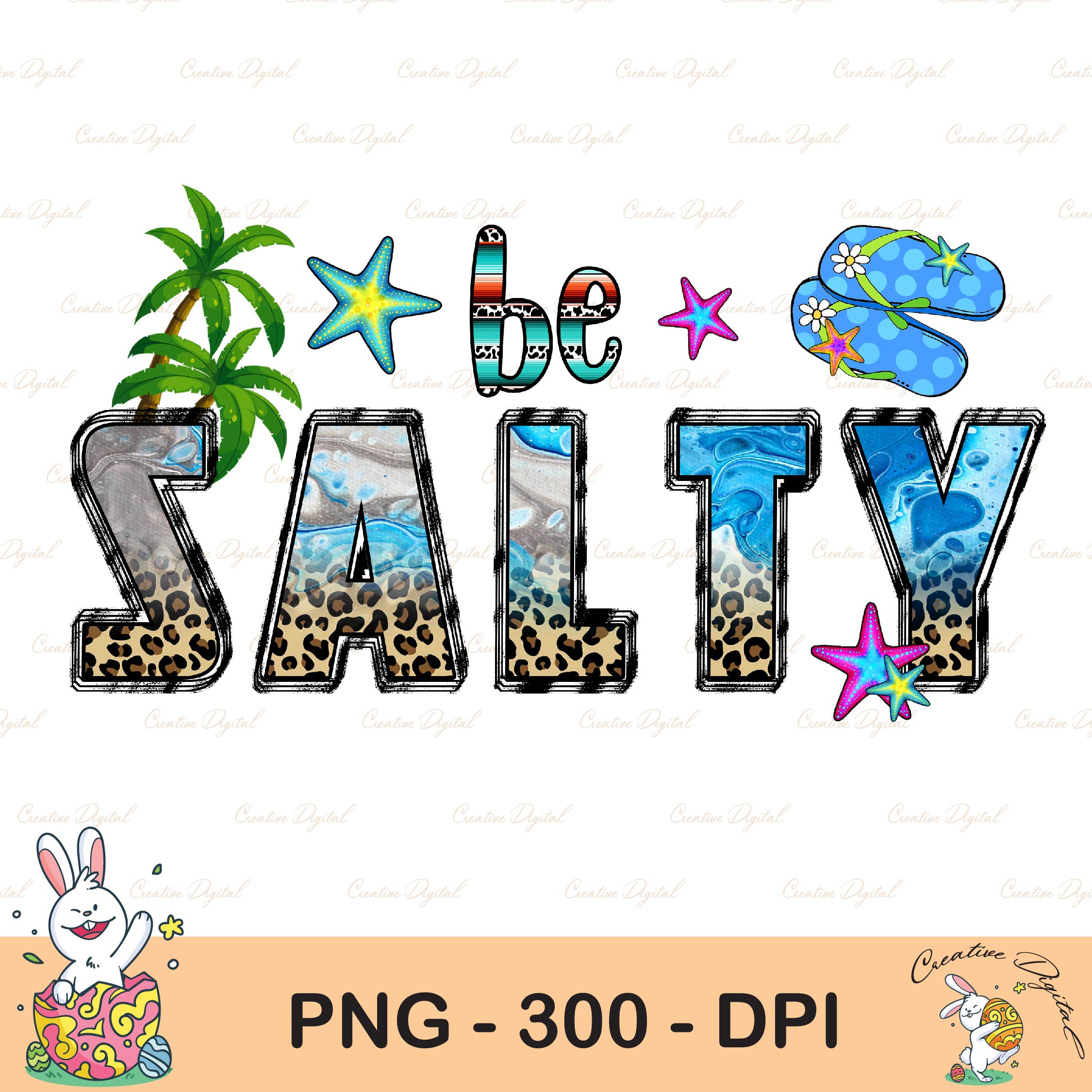 Be Salty Sublimation png, Sublimation Designs Downloads , Be - Inspire ...