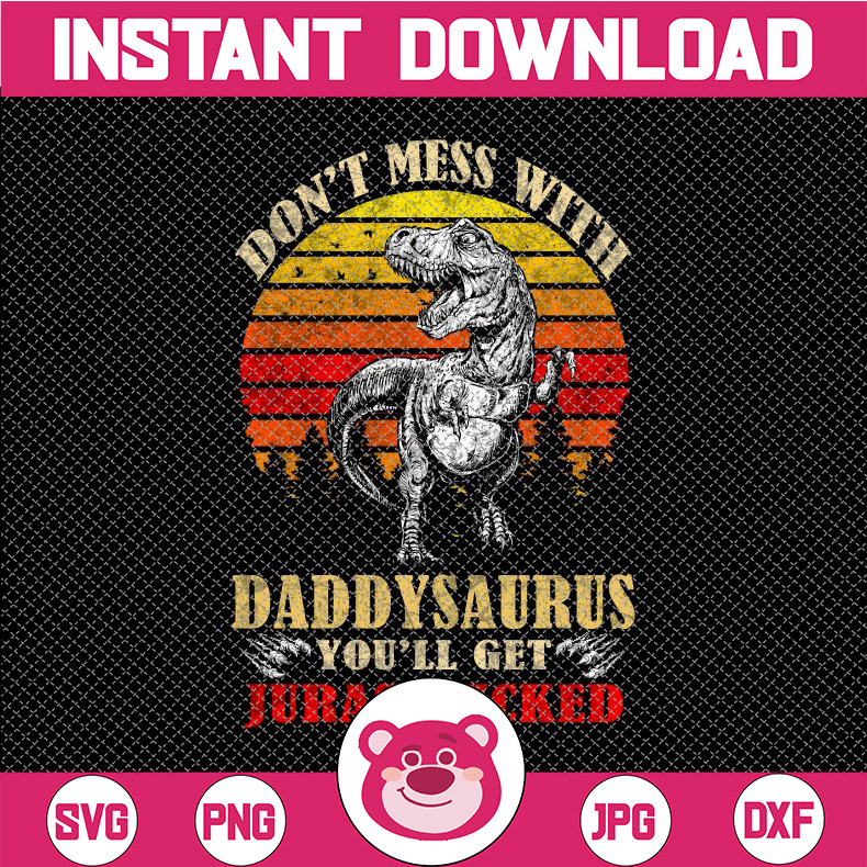 Daddysaurus T Rex Png, Dinosaur Daddy Saurus Family Png, Din - Inspire ...