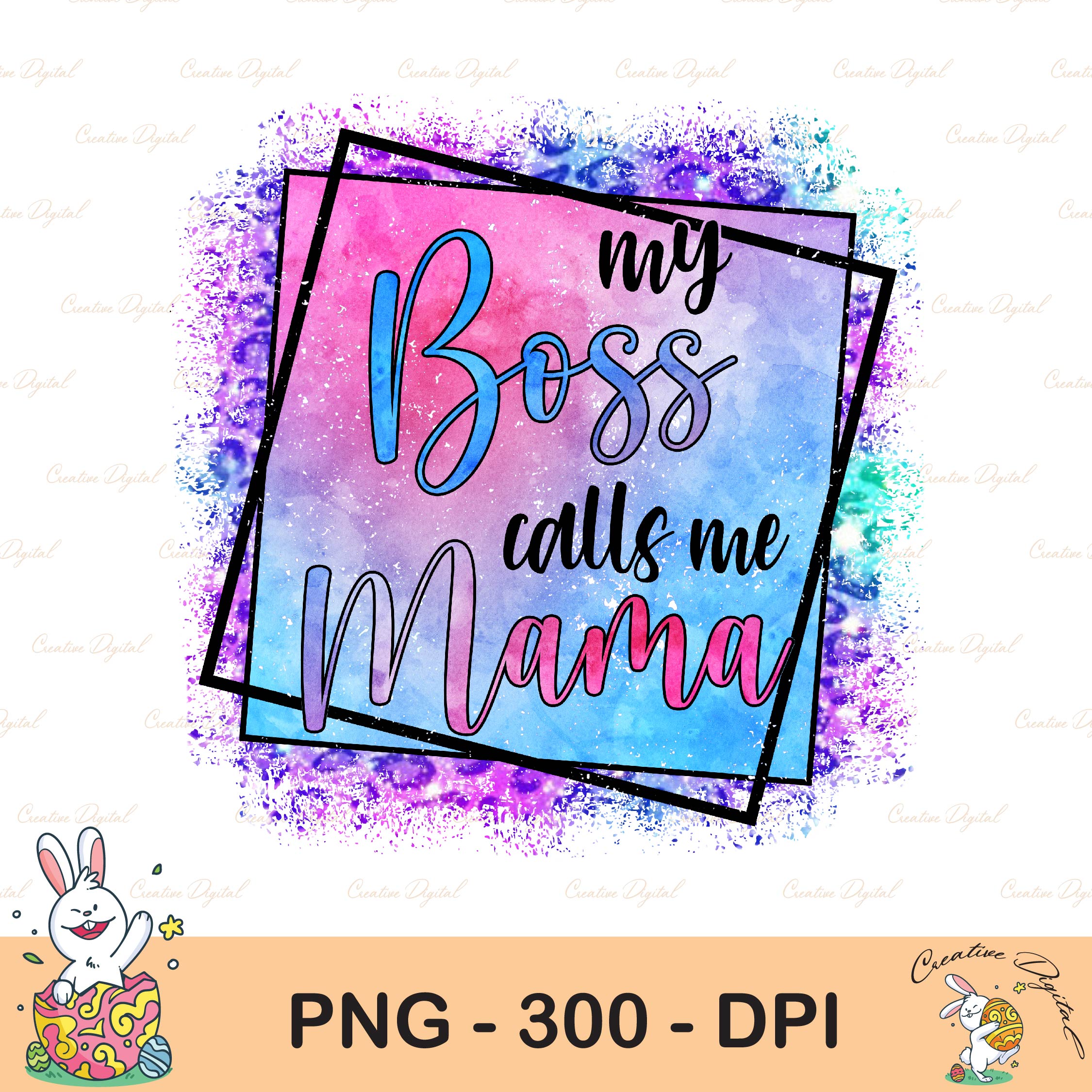 My Boss Calls Me MAMA Sublimation PNG, My boss calls me mama | Inspire ...