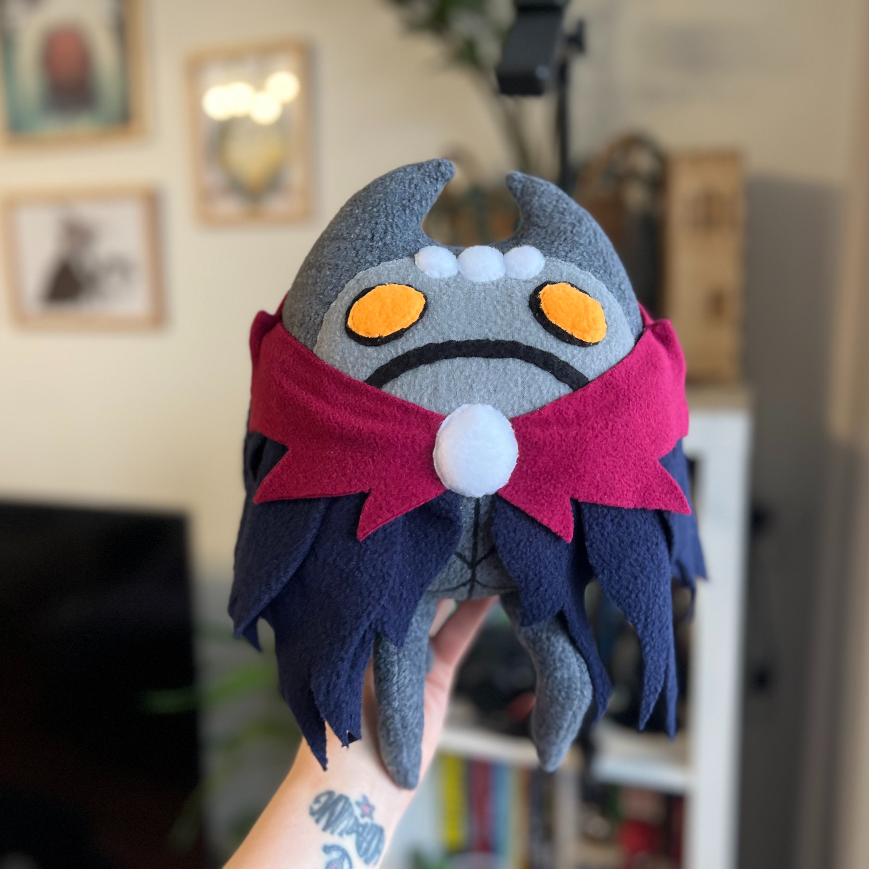 Soul Master Hollow knight handmade plush Plushie toy doll cr - Inspire ...