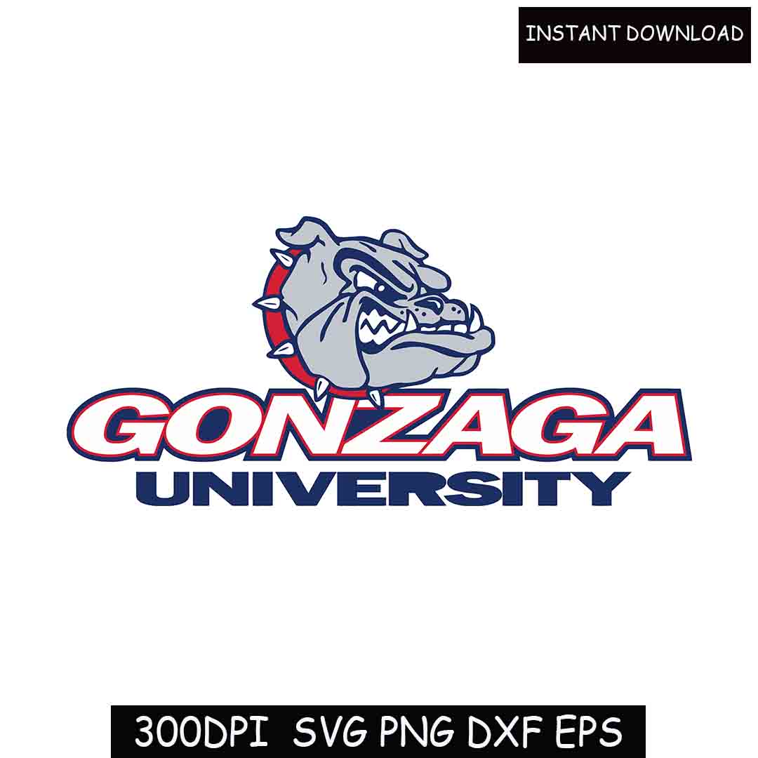 Gonzaga Bulldogs SVG | Inspire Uplift
