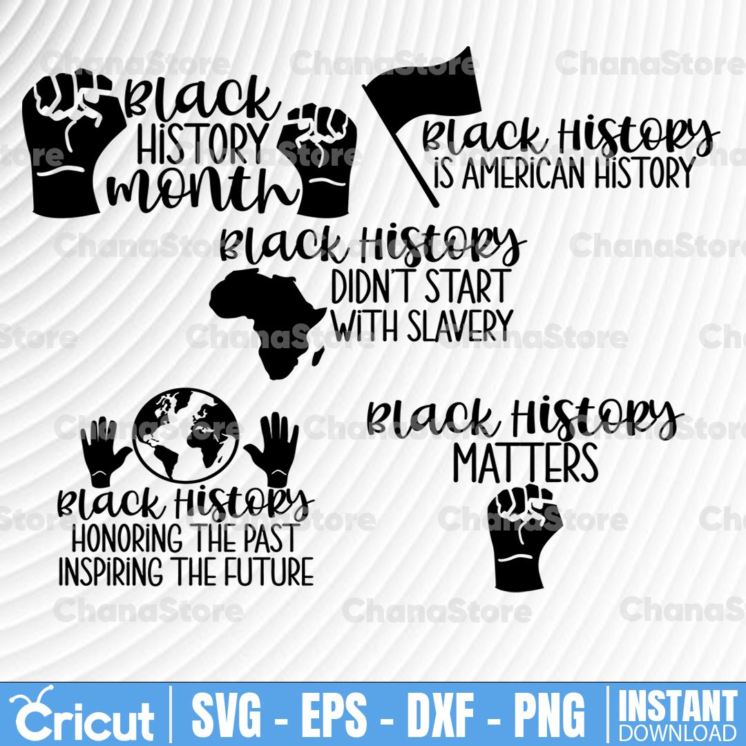 Black History Month Bundle svg, Afro Woman svg, Melanin, Bla | Inspire ...