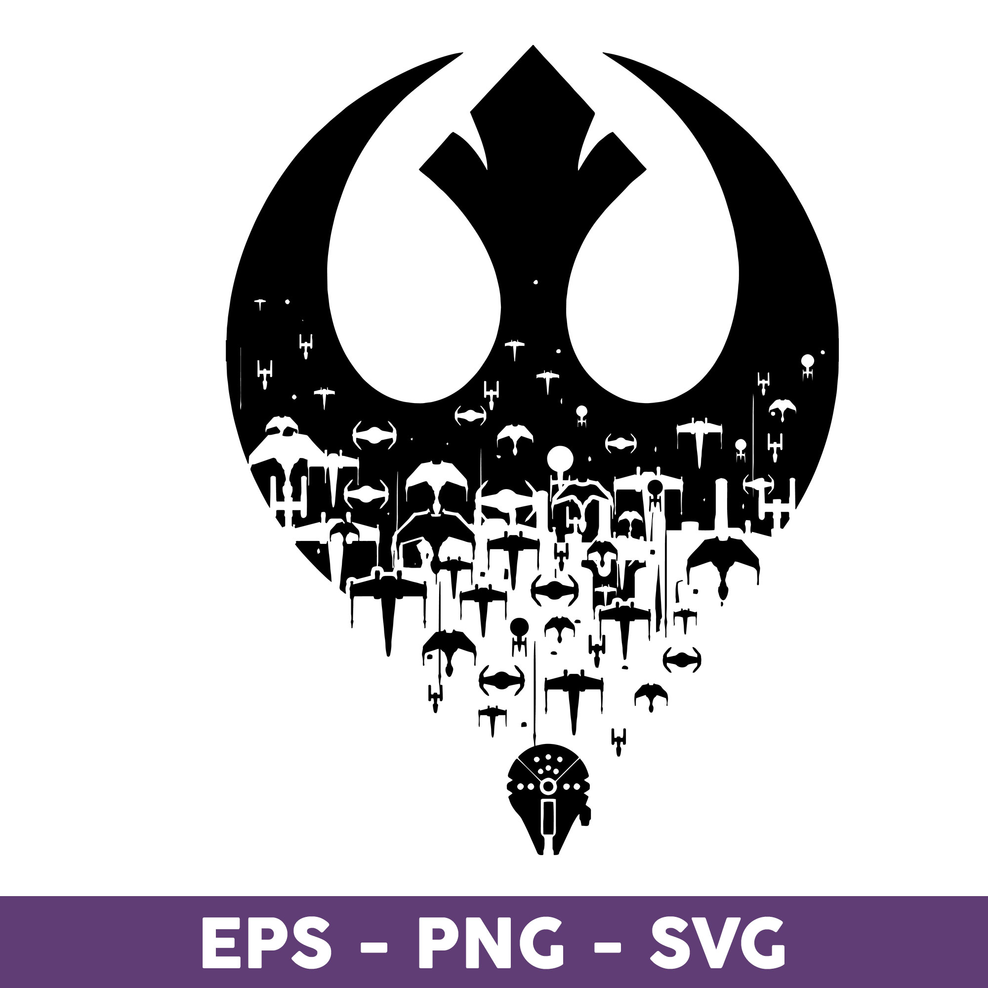 Star Wars Logo Svg, Star Wars Character Svg, Star Wars Svg, | Inspire ...