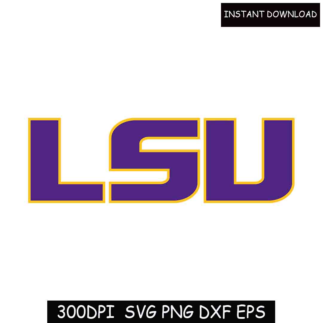 LSU Bundle Svg / Png / Eps / Dxf | Inspire Uplift
