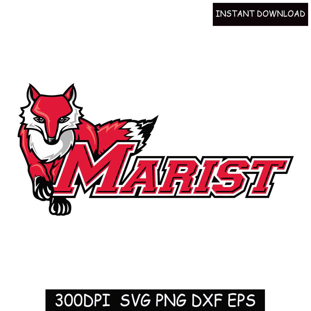 Marist College SVGs PNGs DXFs ESPSs Logo Pack Bundle | Inspire Uplift